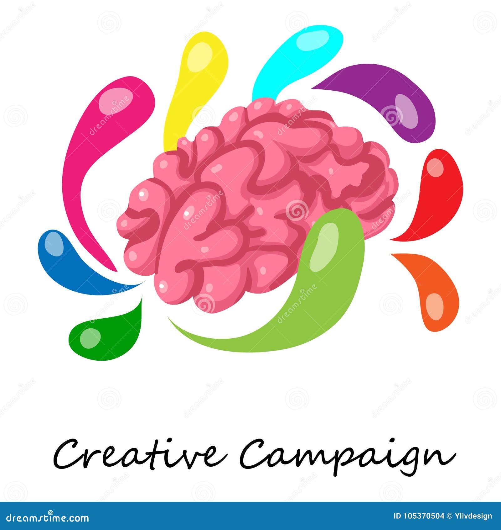 Creative Campaign Icon, Isometric 3d Style Stock Vector - Illustration ...