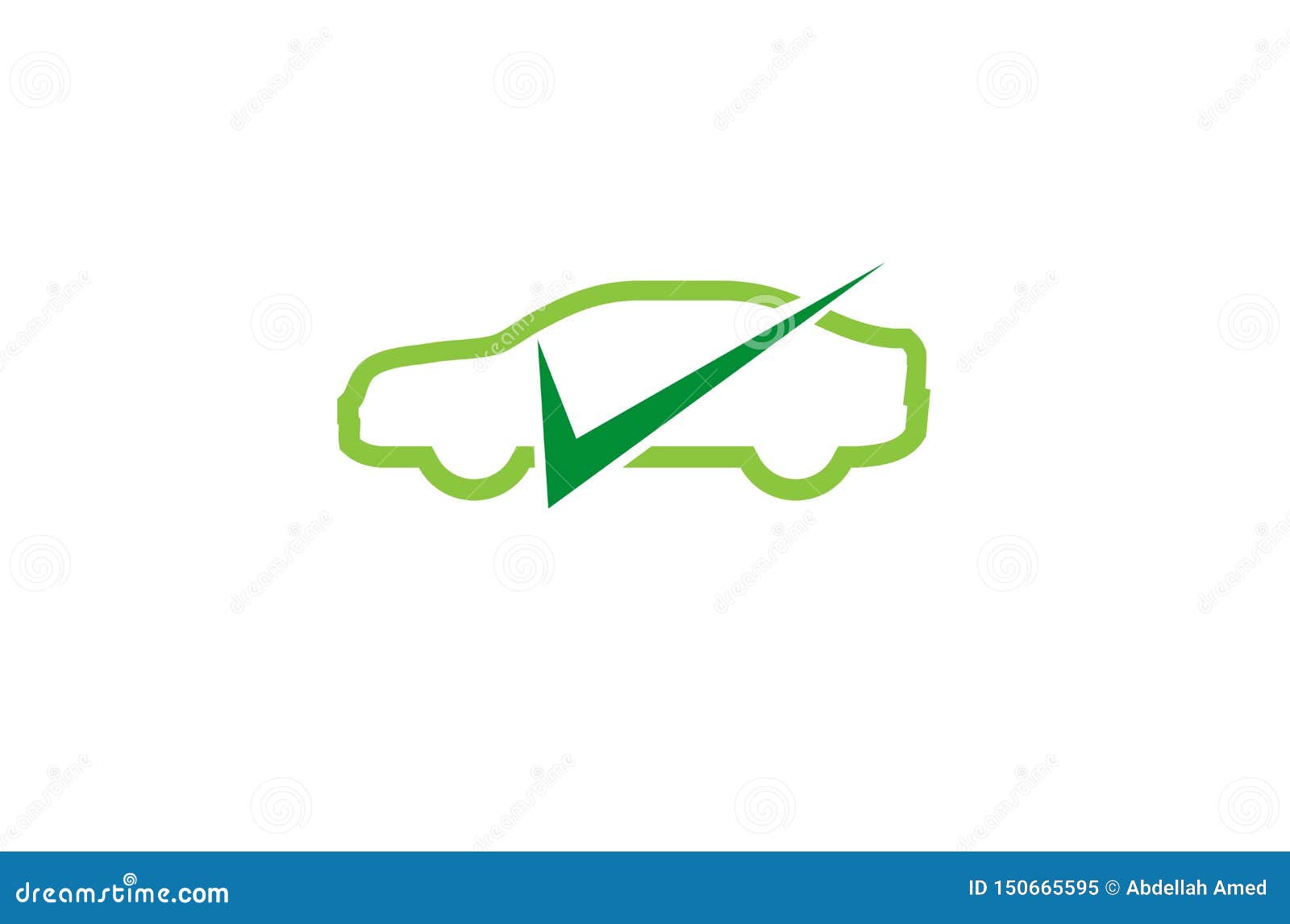 Creative Car Check Logo Design Symbol Vector Illustration Stock Vector ...