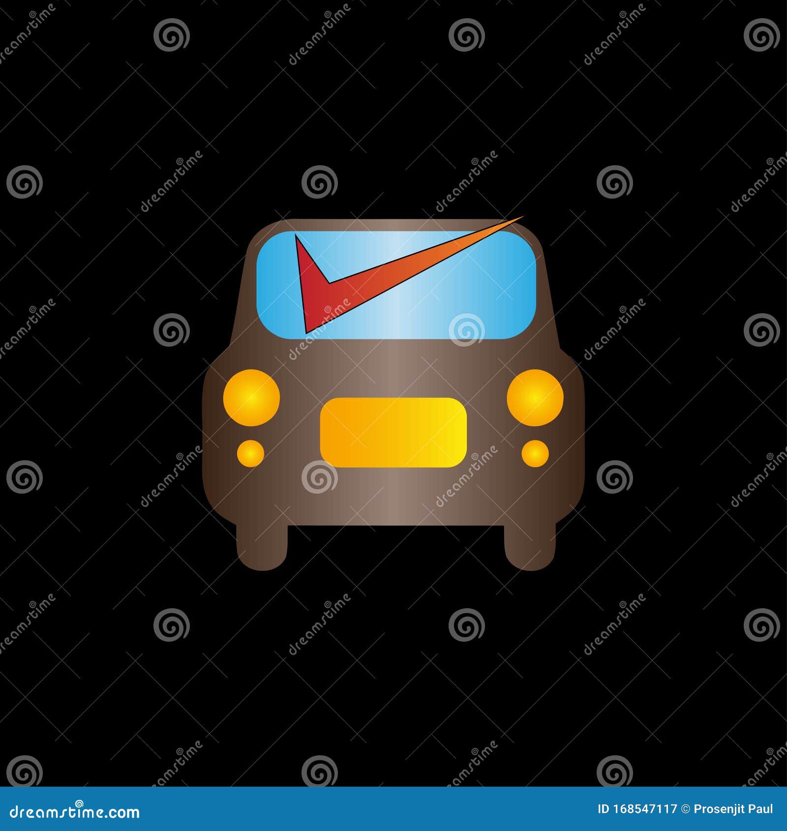 Creative Car Check Logo Vector Design Stock Vector - Illustration of ...