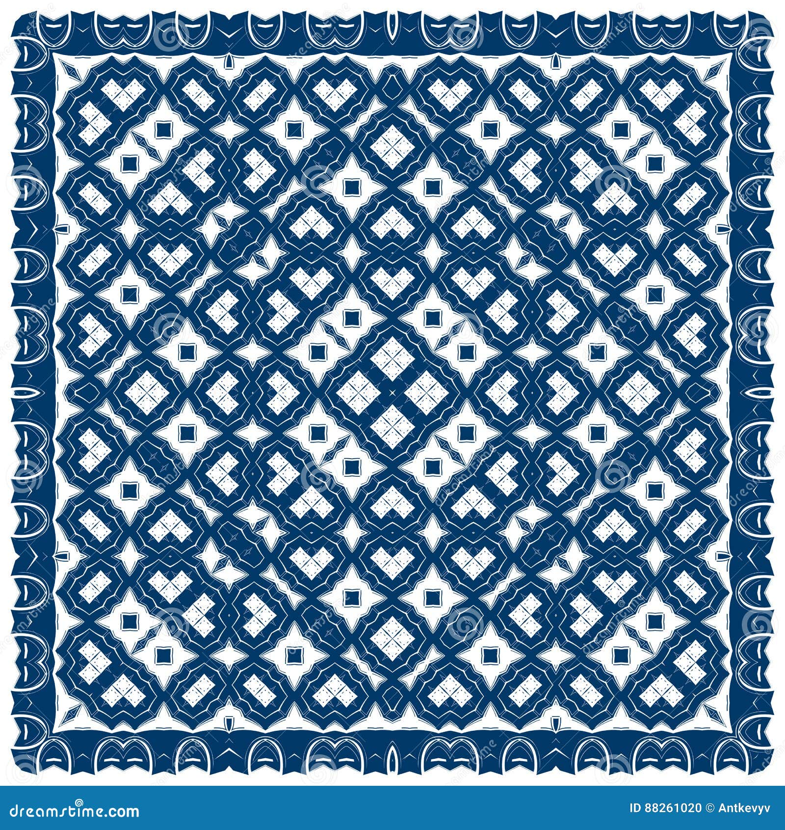 Creative Carpet Pattern. Vector Illustration Stock Vector ...