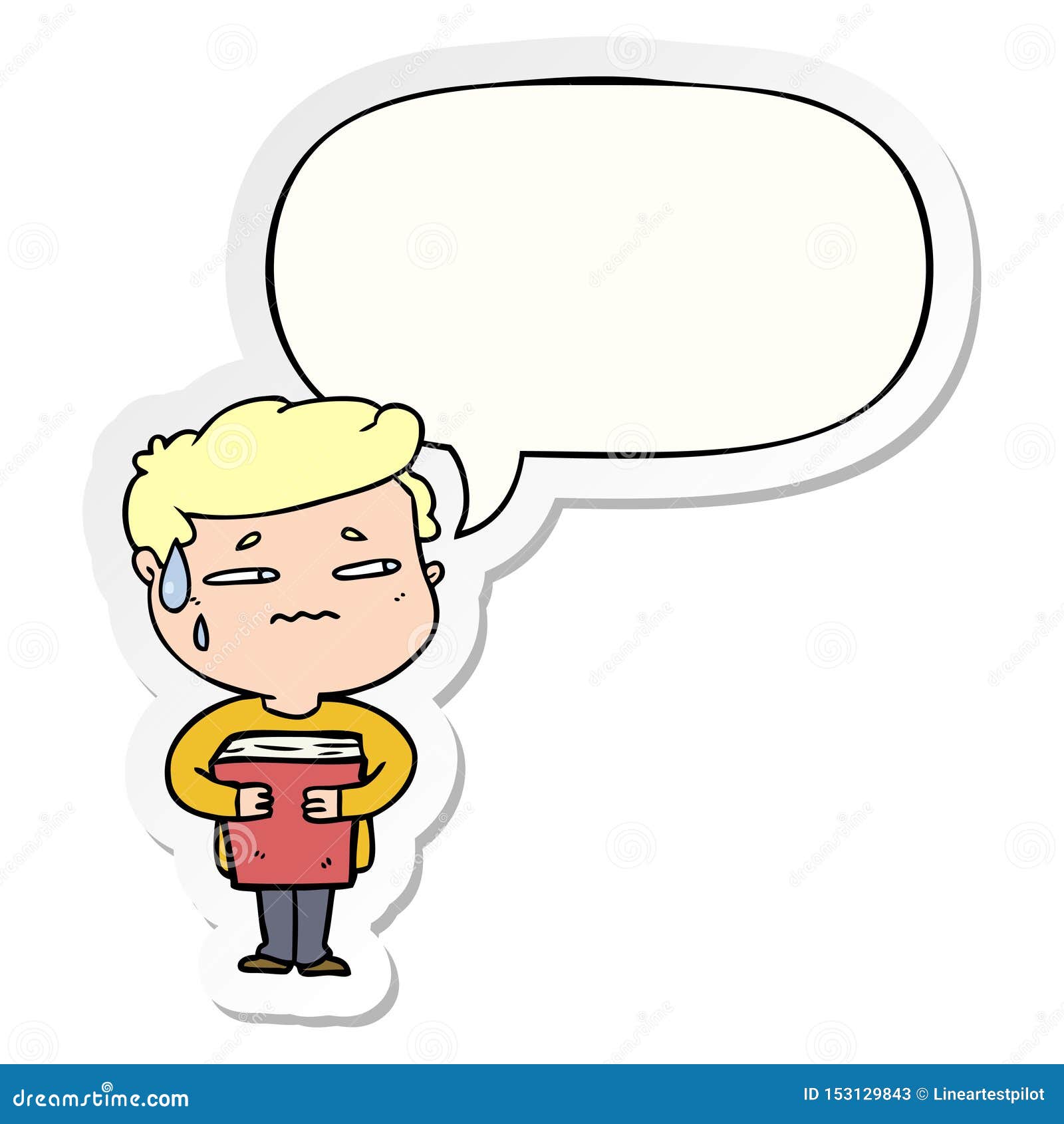 Worried Nervous Anxious Anxiety Man Male Boy Stressed Stress Cute ...