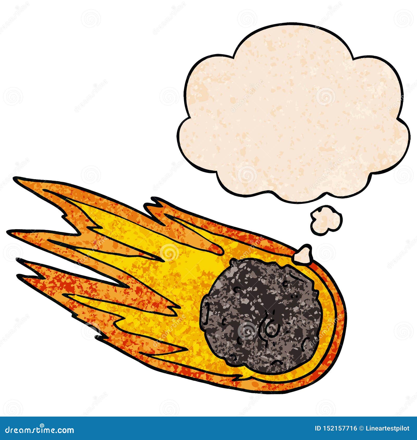 Cartoon Comet Effect Stages Set. Vector | CartoonDealer.com #95892848