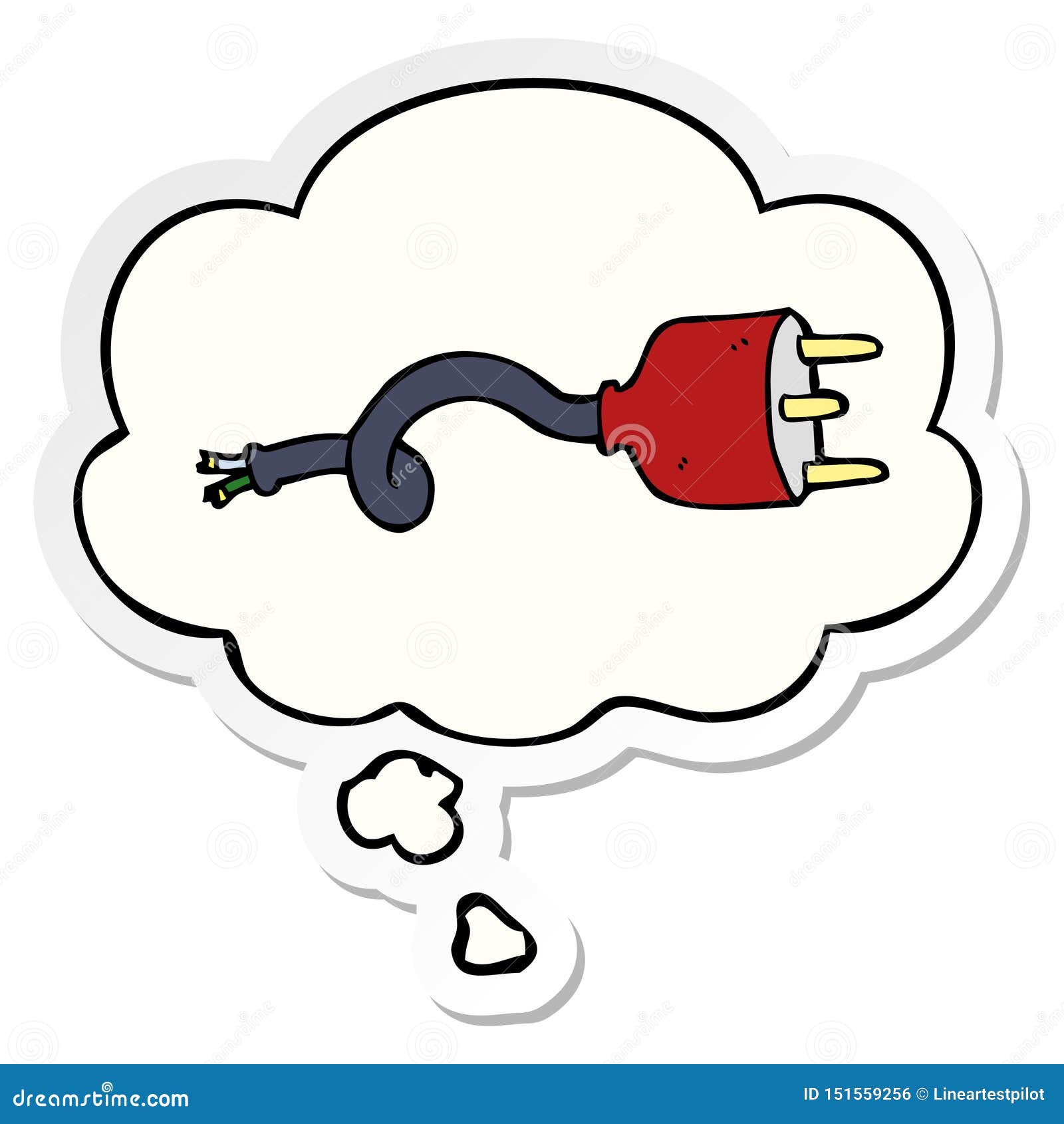 Cartoon Electrical Plug Vector Illustration | CartoonDealer.com #38066894