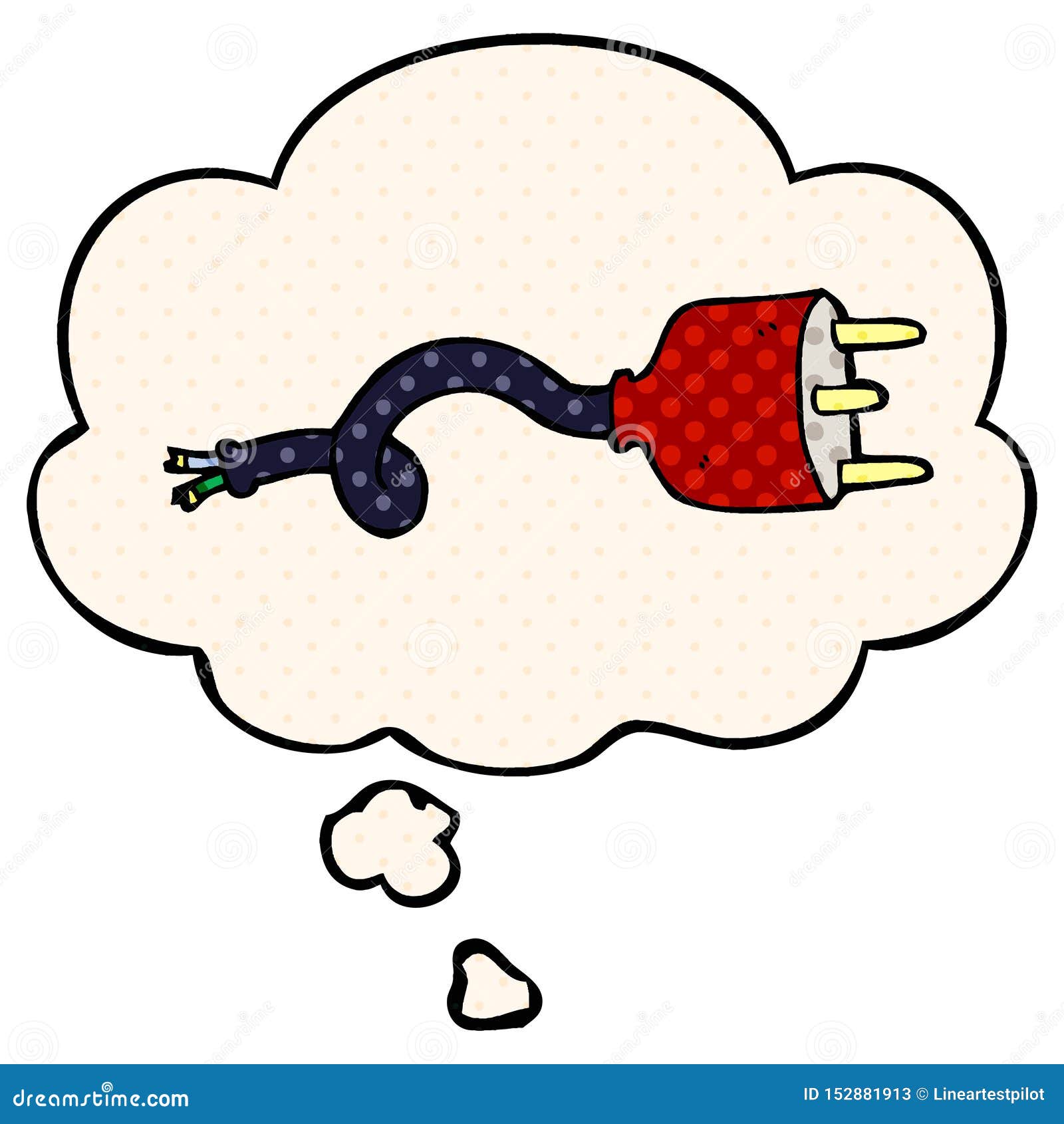 Cartoon Electrical Plug Vector Illustration | CartoonDealer.com #38066894