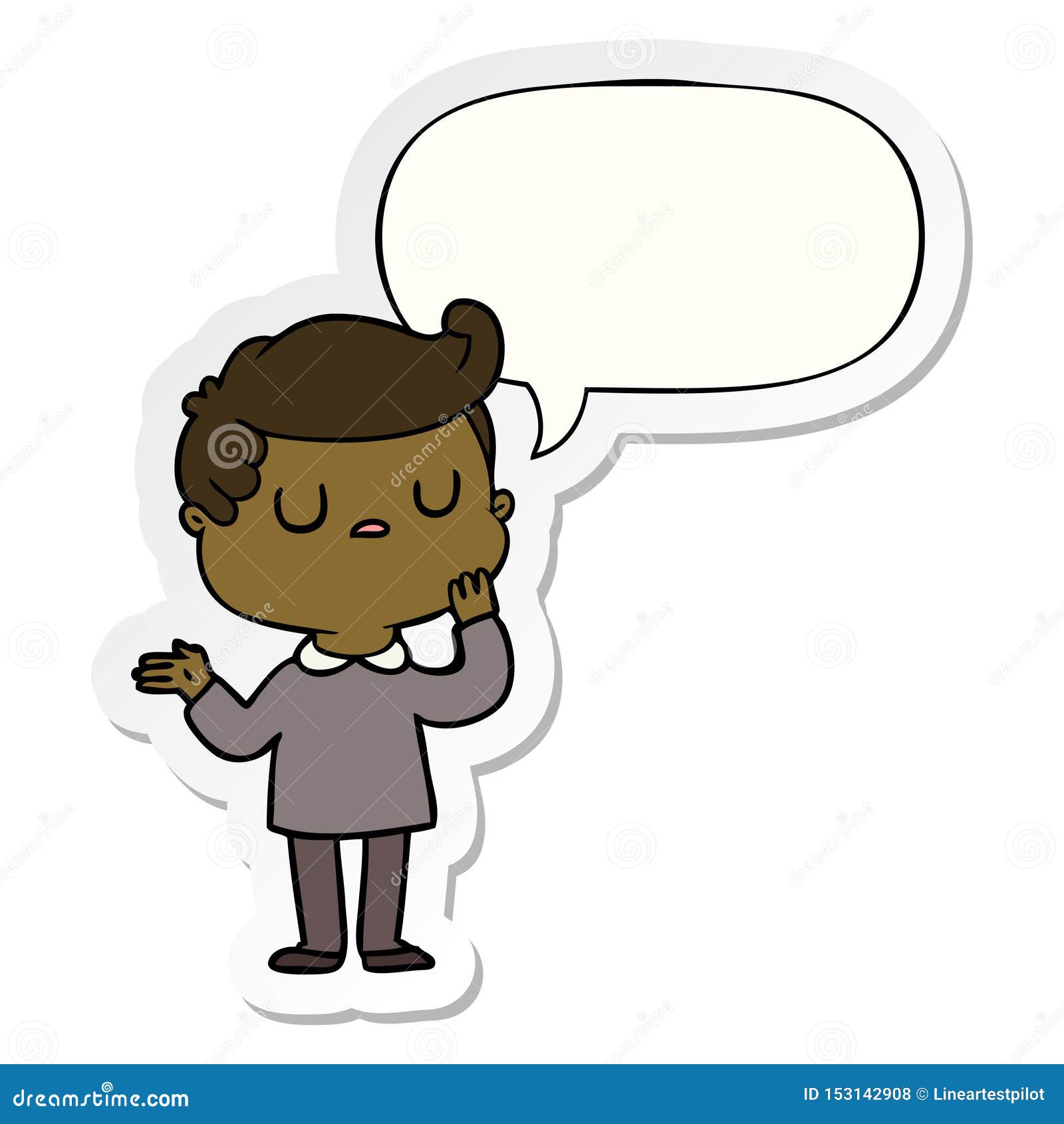 Man Male Boy Arrogant Aloof Eyes Shut Expression People Person Cute ...