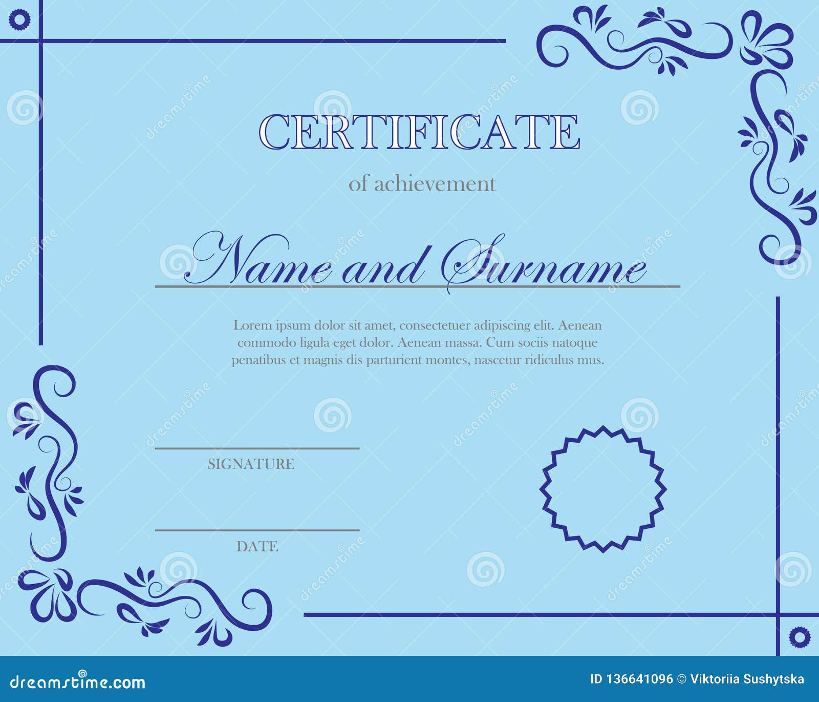 Creative Certificate, Diploma. Frame for Diploma, Certificate ... Creative Certificate, Diploma. Frame for Diploma, Certificate ...