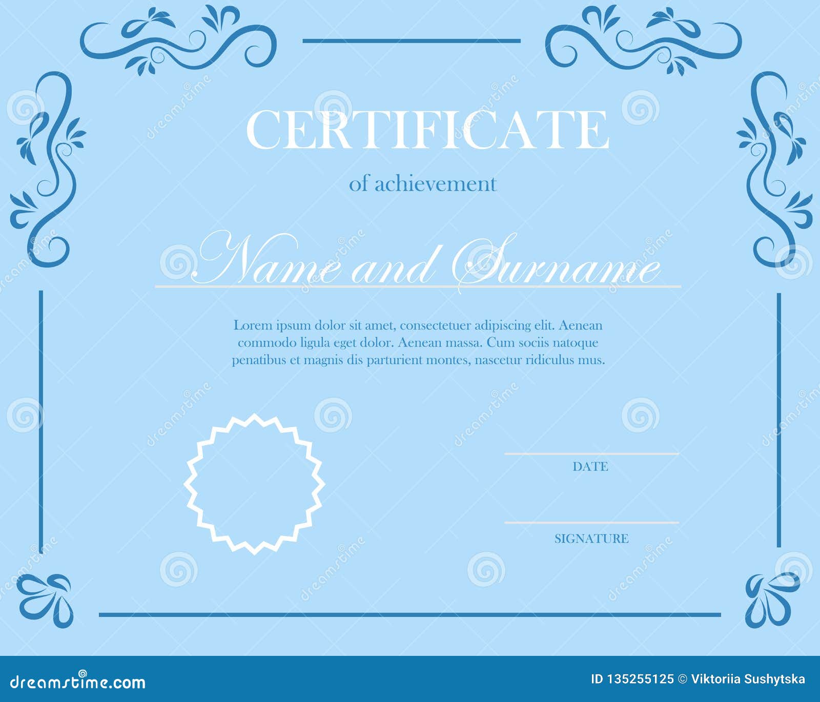 Creative Certificate, Diploma. Frame for Diploma, Certificate ... Creative Certificate, Diploma. Frame for Diploma, Certificate ...