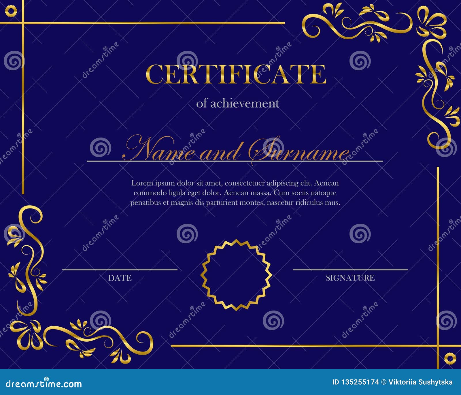 Creative Certificate, Diploma. Frame for Diploma, Certificate ... Creative Certificate, Diploma. Frame for Diploma, Certificate ...