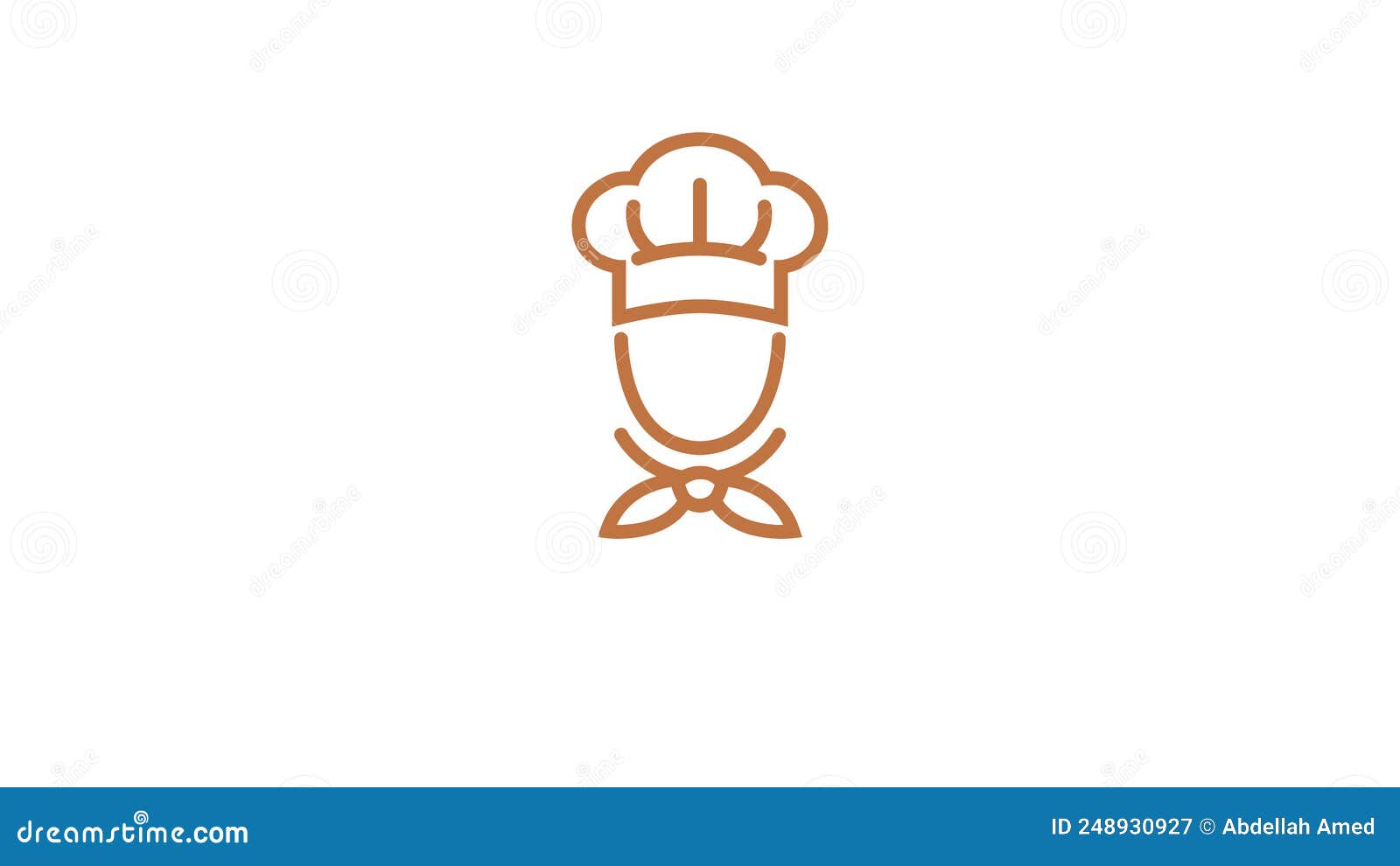 Creative Abstract Chef Hat Head Logo Vector Design Symbol Icon ...