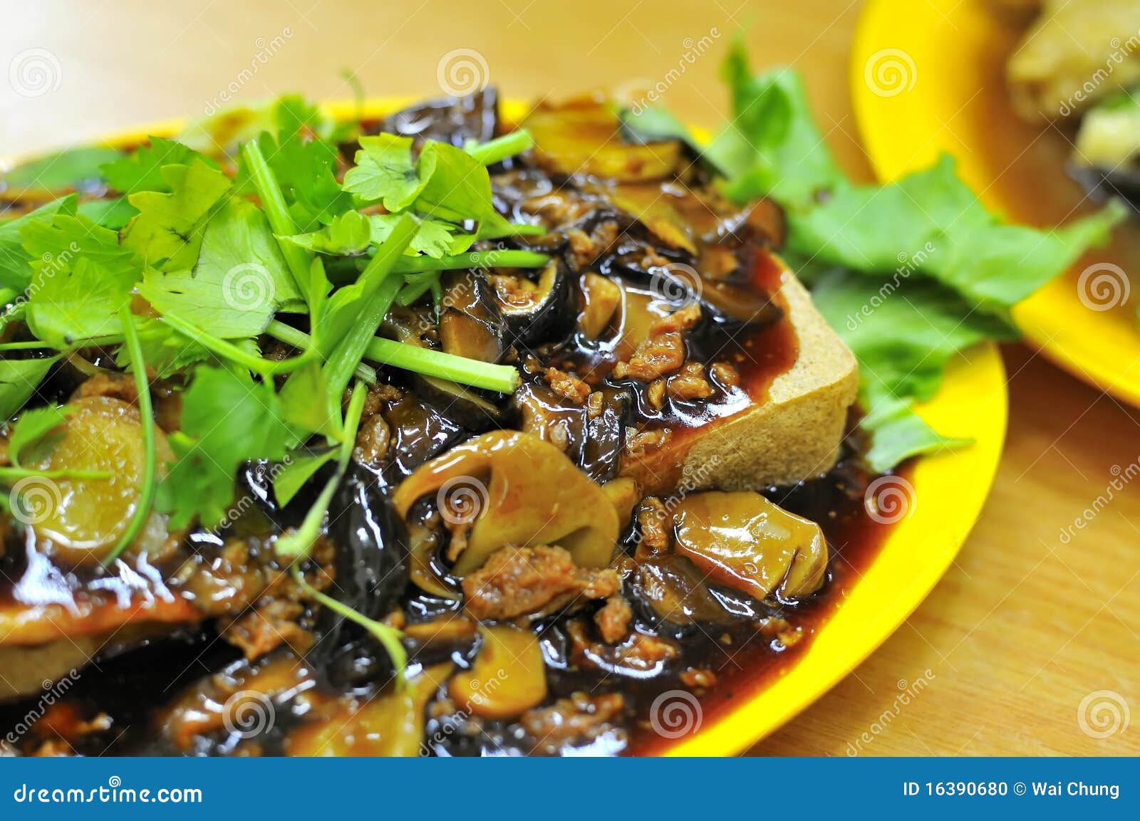 Creative Chinese Vegetarian Cuisine Stock Photo - Image of delicious ...