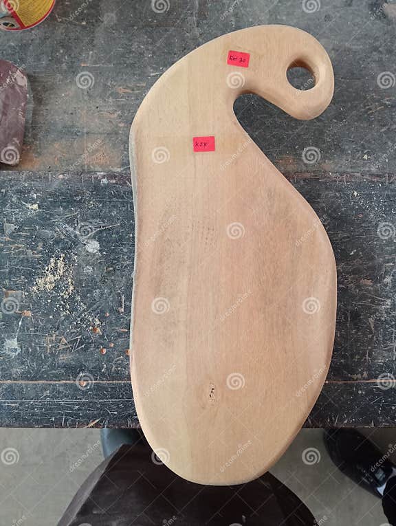 Creative Chopper Board Source by Tembusu Woods Stock Image - Image of ...