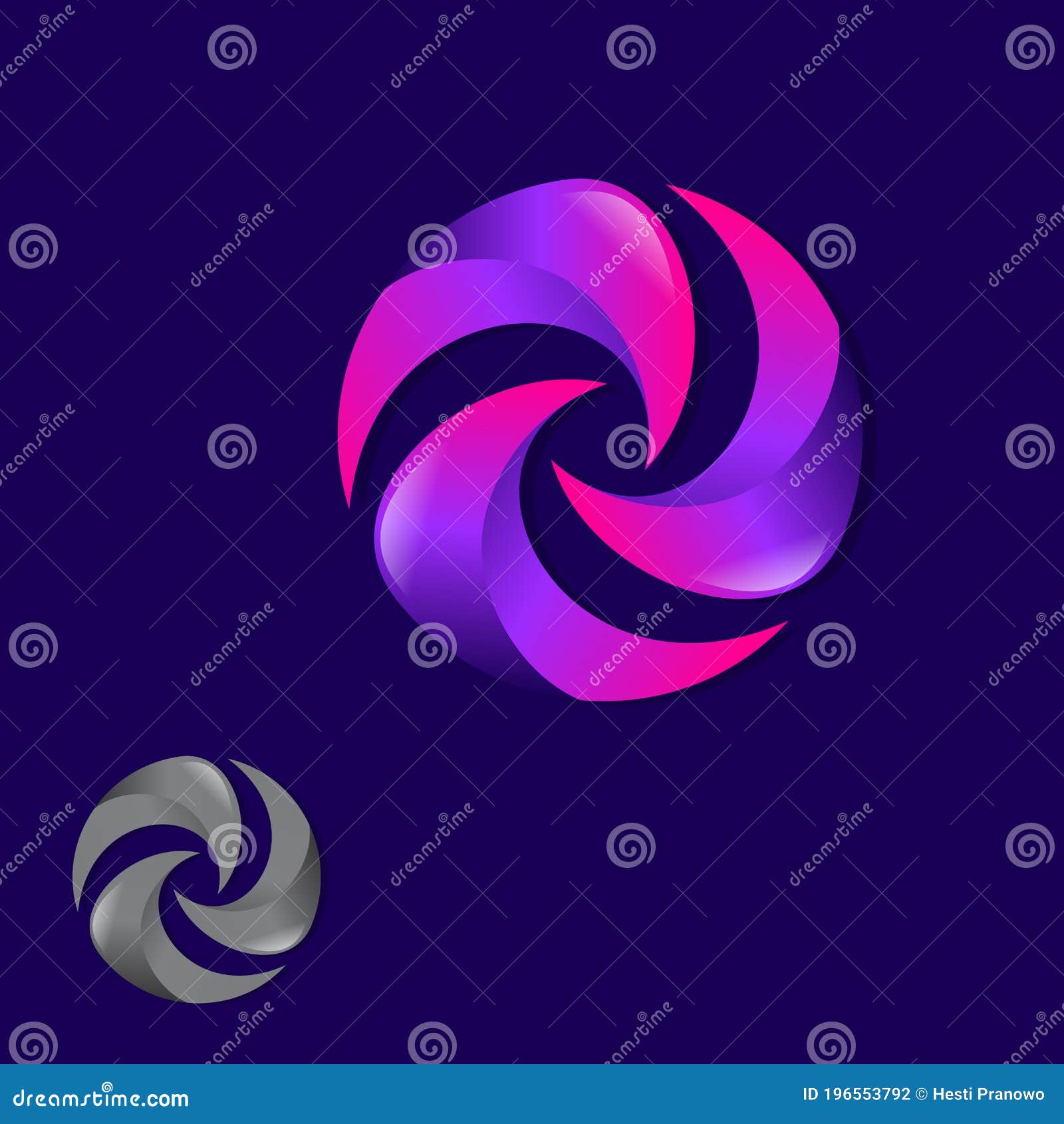 Creative Circle Concept Design Symbol Stock Vector - Illustration of ...