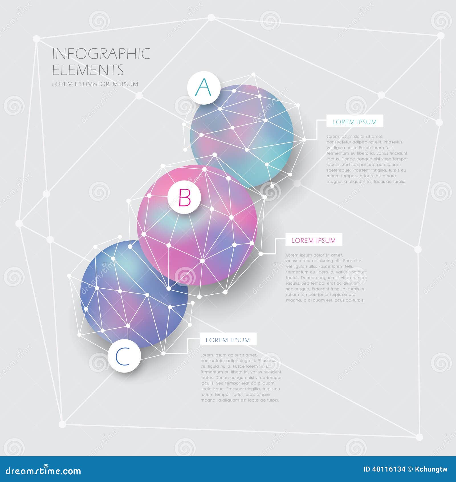 Creative Circle Infographics Design Stock Vector - Illustration of ...