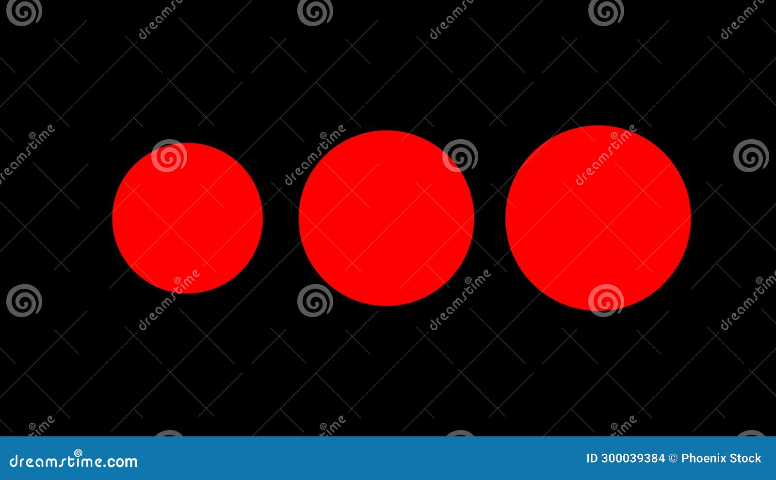 Circles Loading. Round Blue Red Loading Symbols. Design Element ...