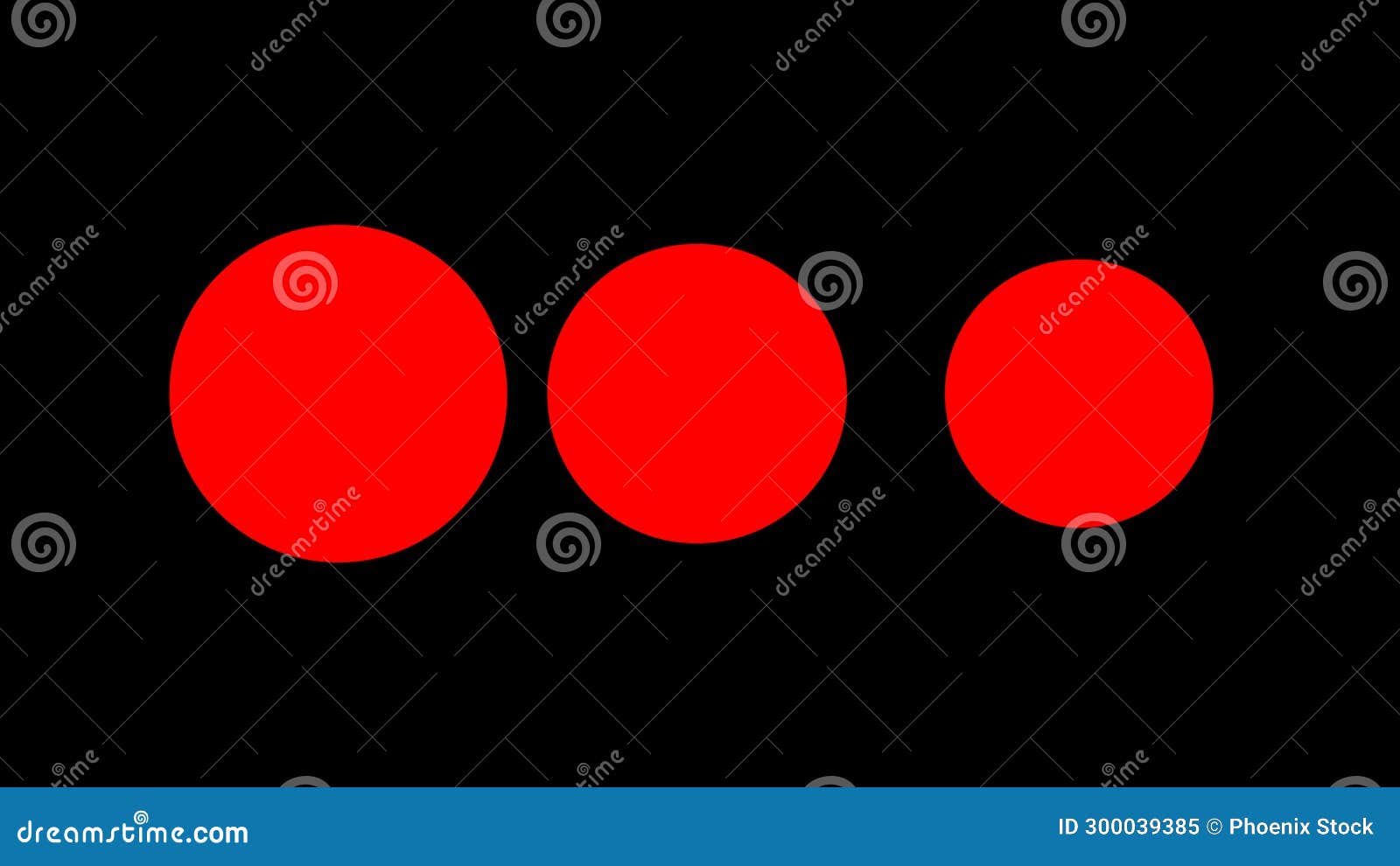 Circles Loading. Round Blue Red Loading Symbols. Design Element ...
