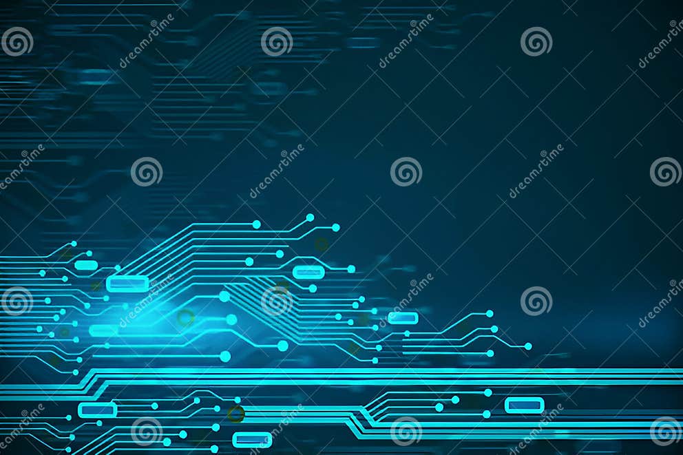 Creative Circuit Backdrop - Innovative Technology Background Stock ...