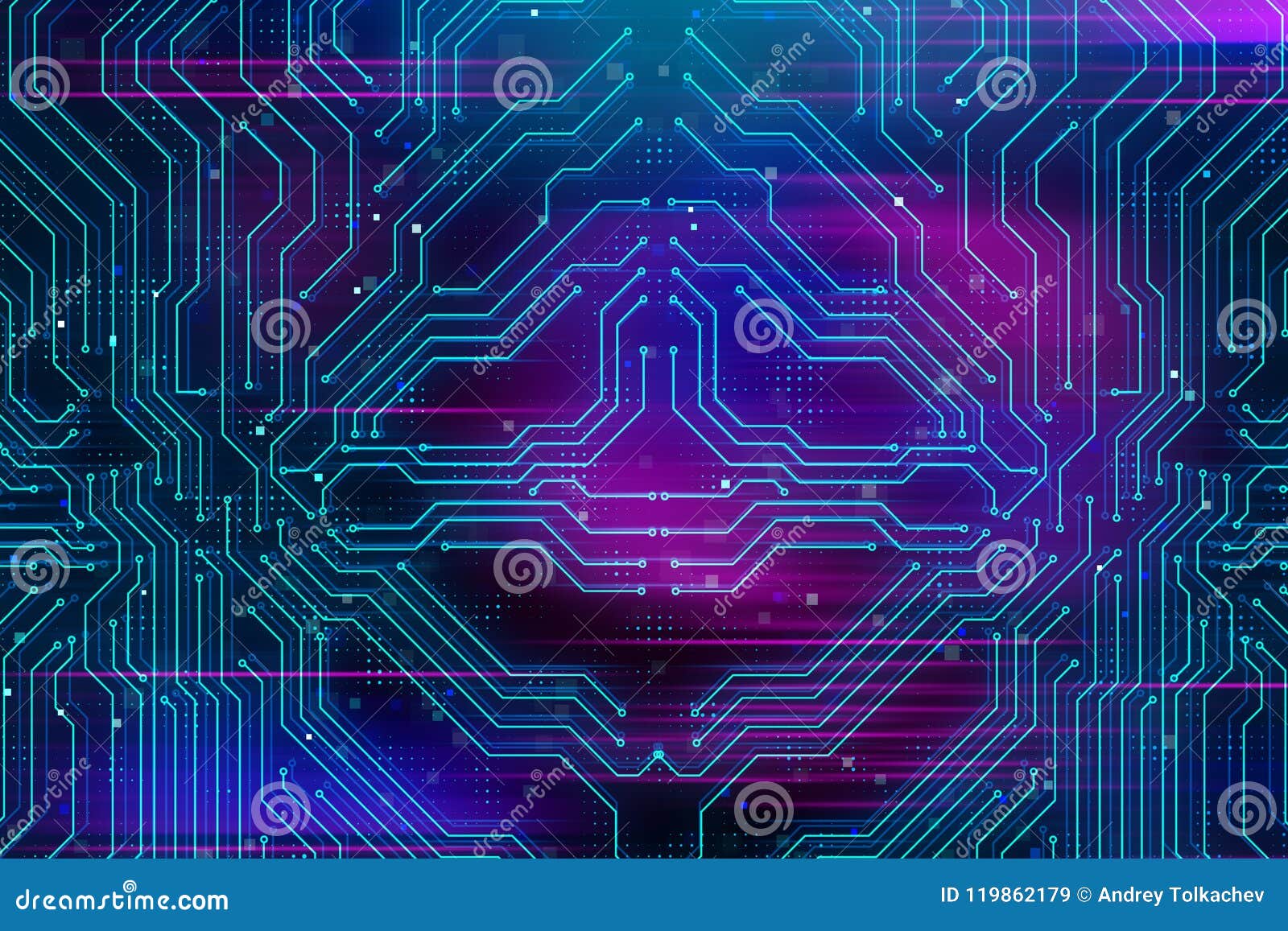 Creative circuit backdrop stock illustration. Illustration of creative ...
