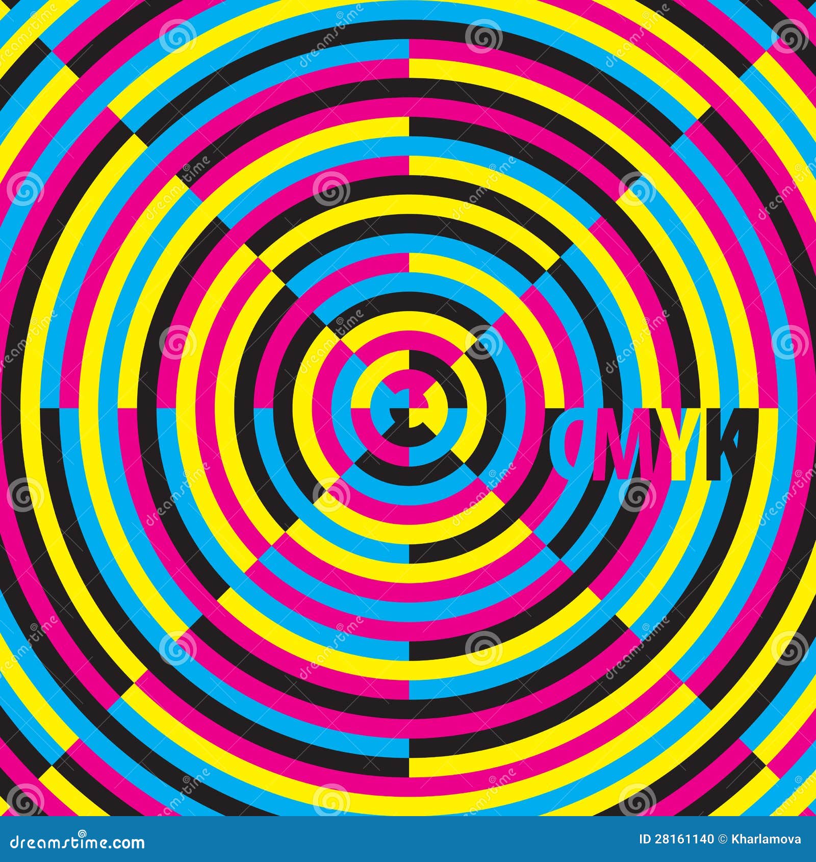 Creative Cmyk Symbols Vector Illustration | CartoonDealer.com #8366114