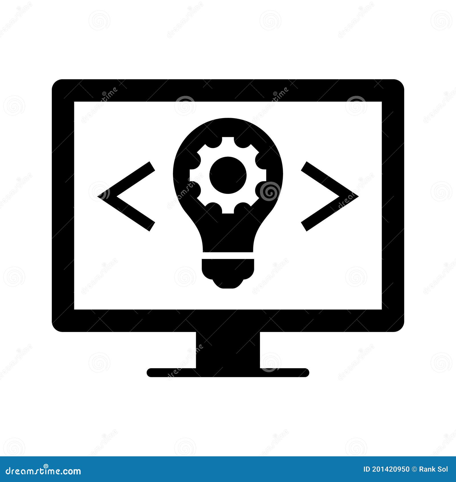 Creative QR Code Sign Round Icon. Scan Code Symbol. Circle Corners ...