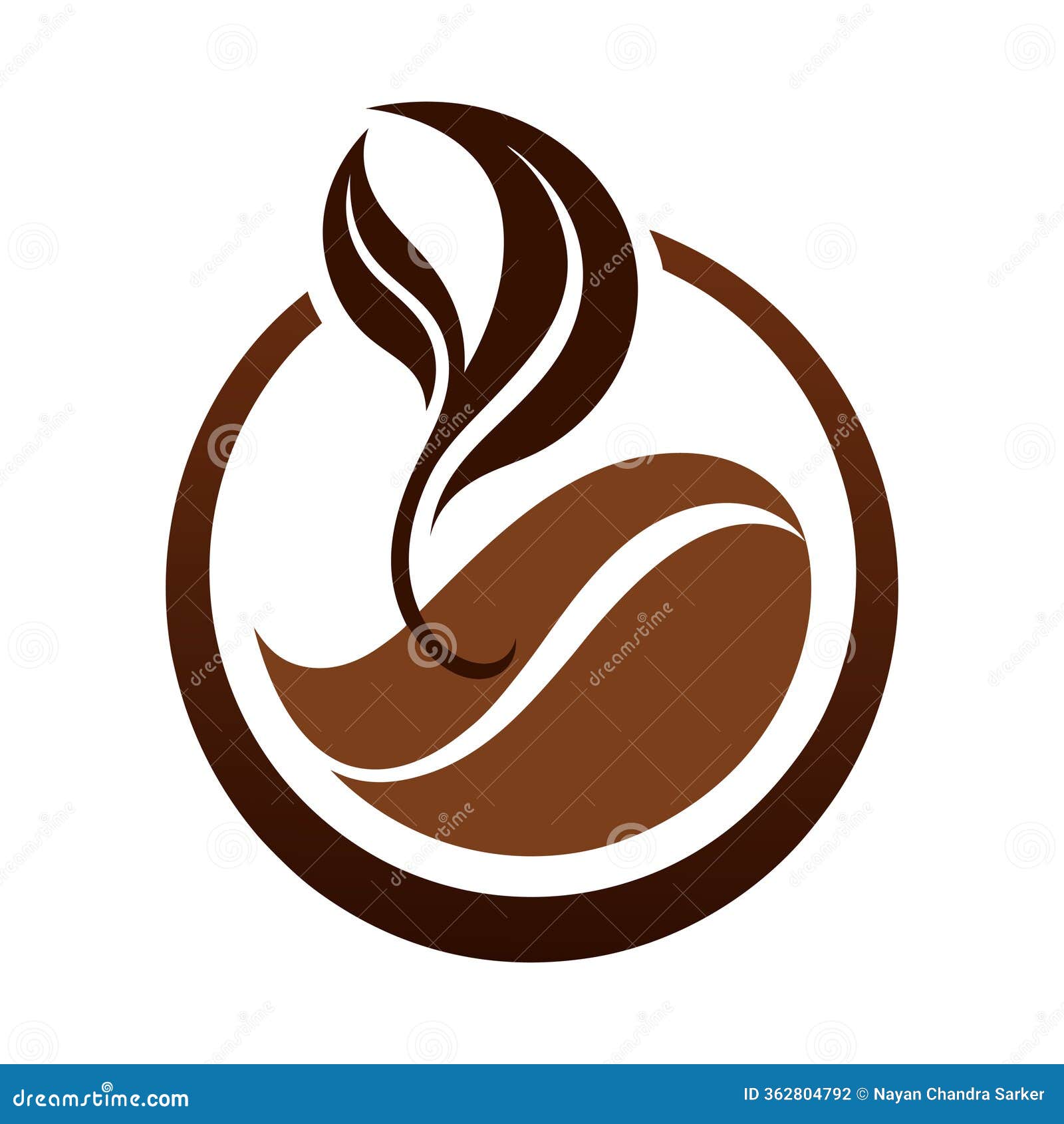Creative Coffee Logo Vector Art Illustration Stock Illustration ...
