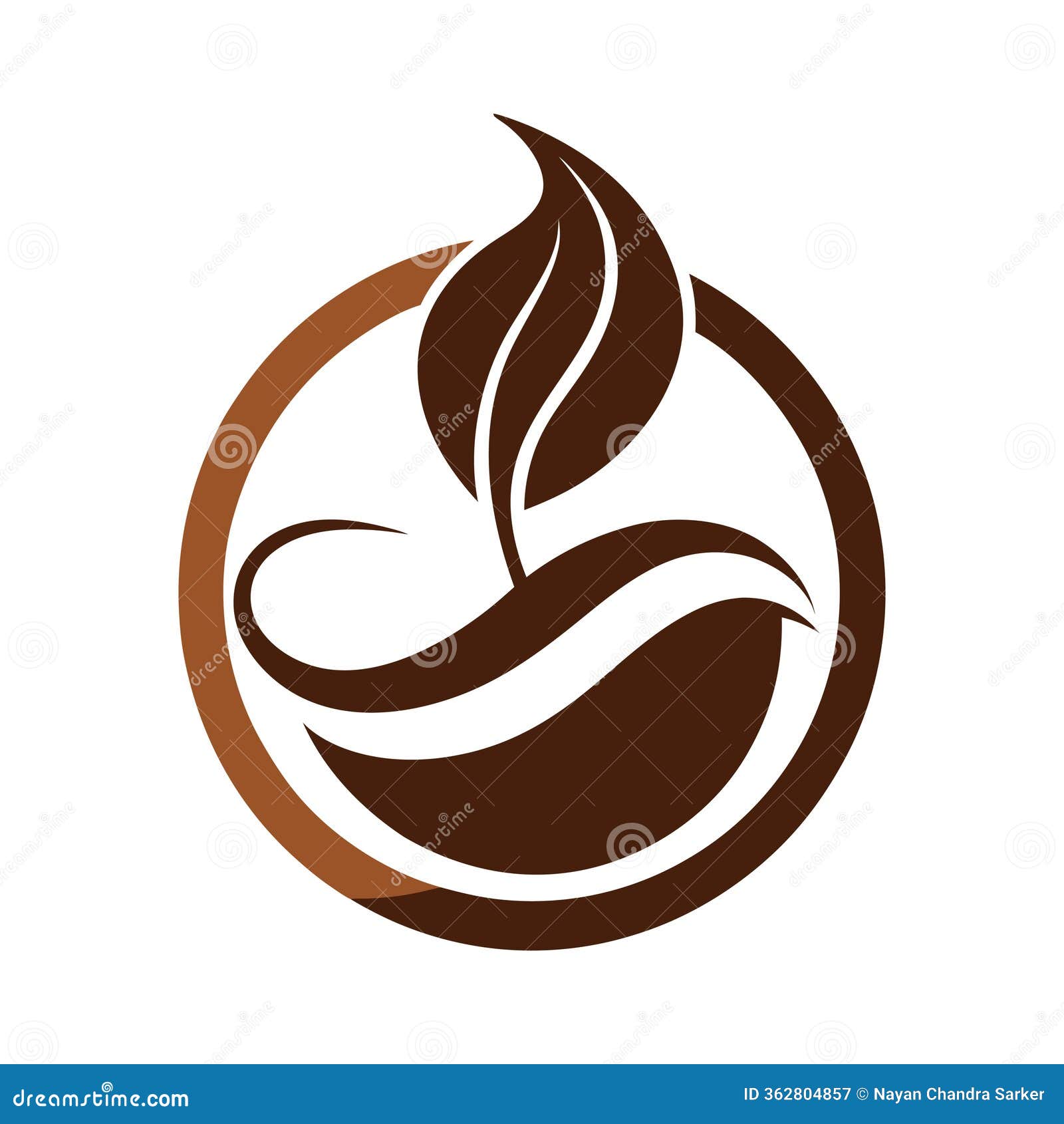 Creative Coffee Logo Vector Art Illustration Stock Illustration ...