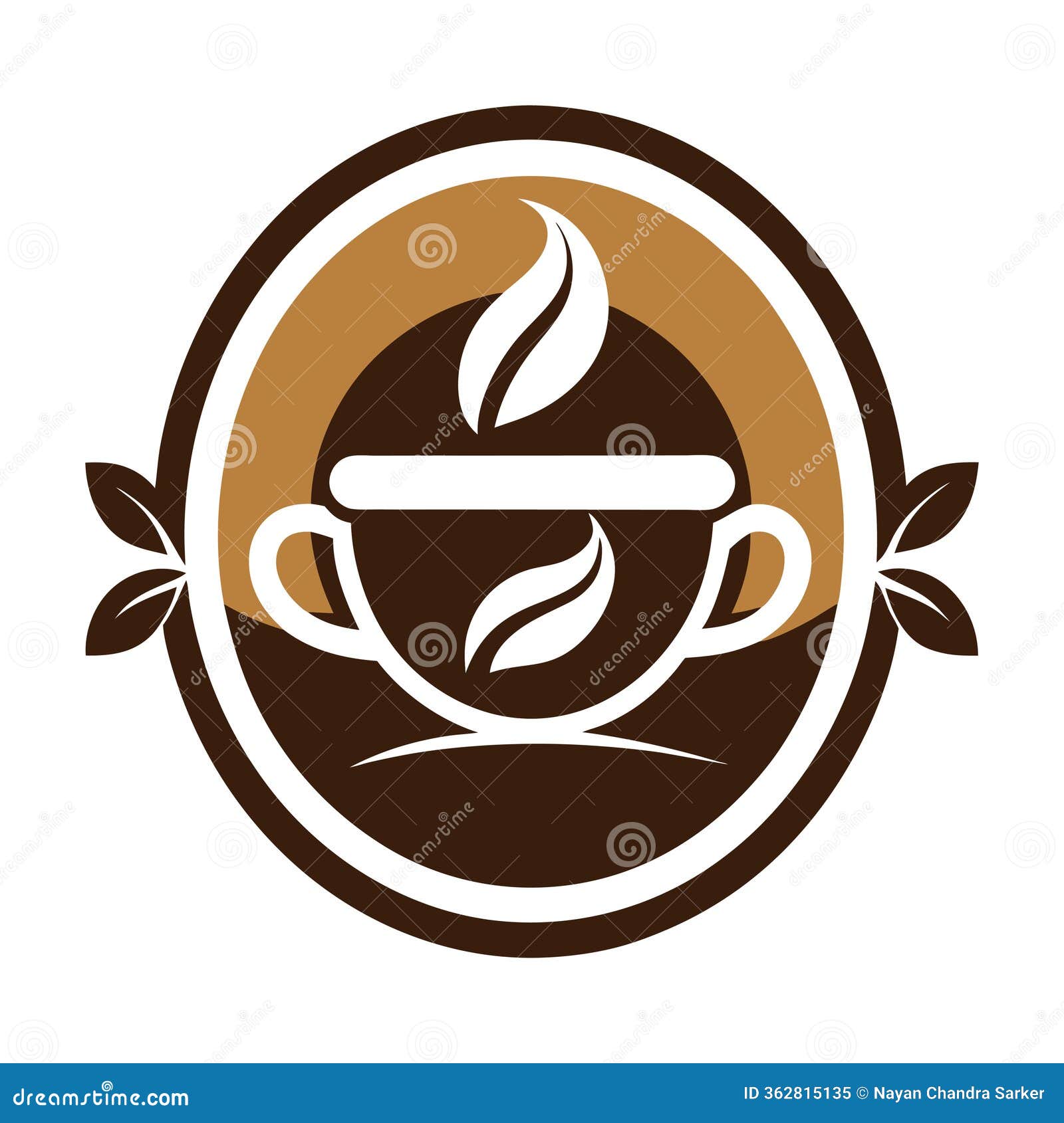 Creative Coffee Logo Vector Art Illustration Stock Illustration ...