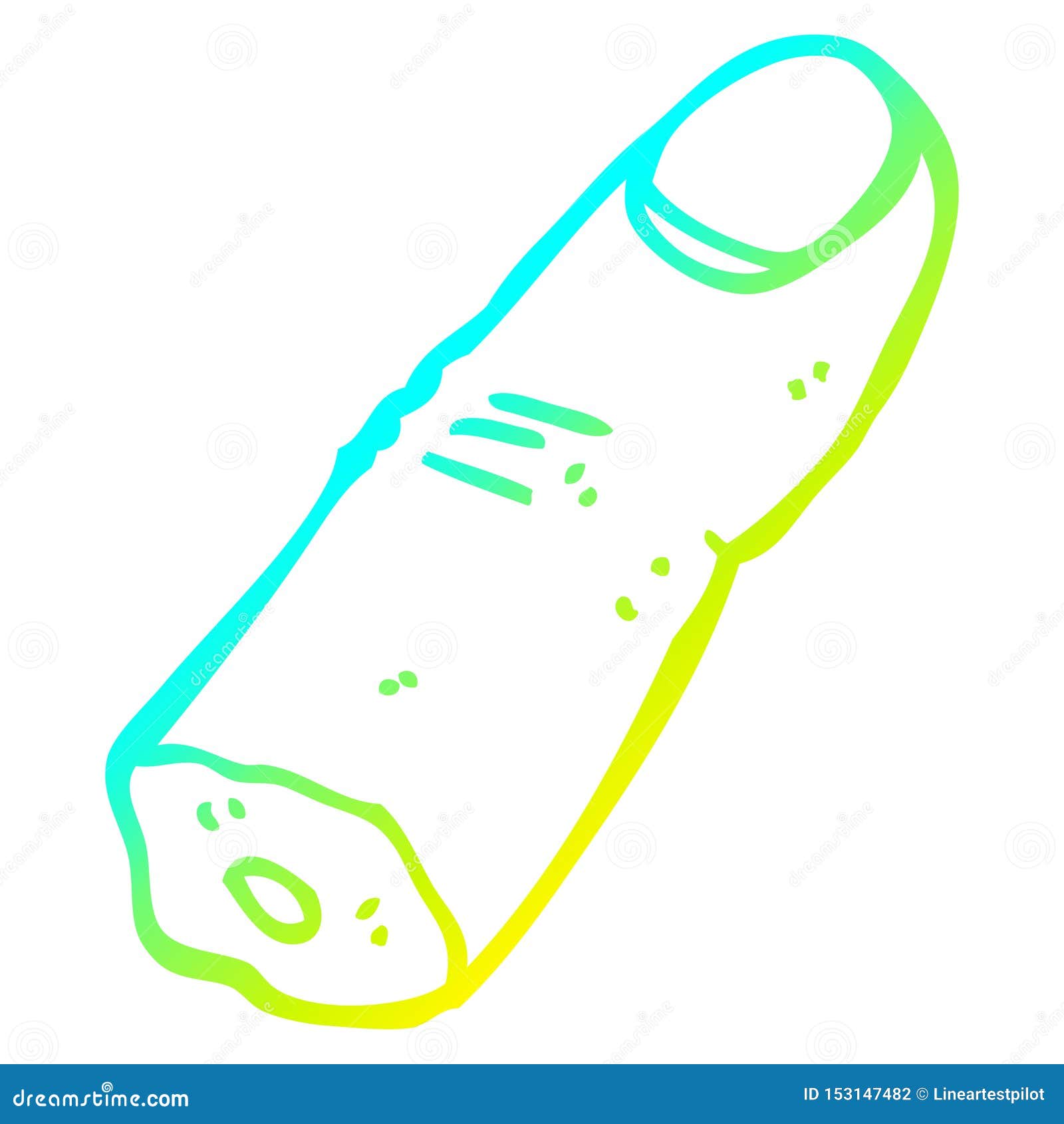 Severed Finger Cartoon Vector Illustration | CartoonDealer.com #38060110