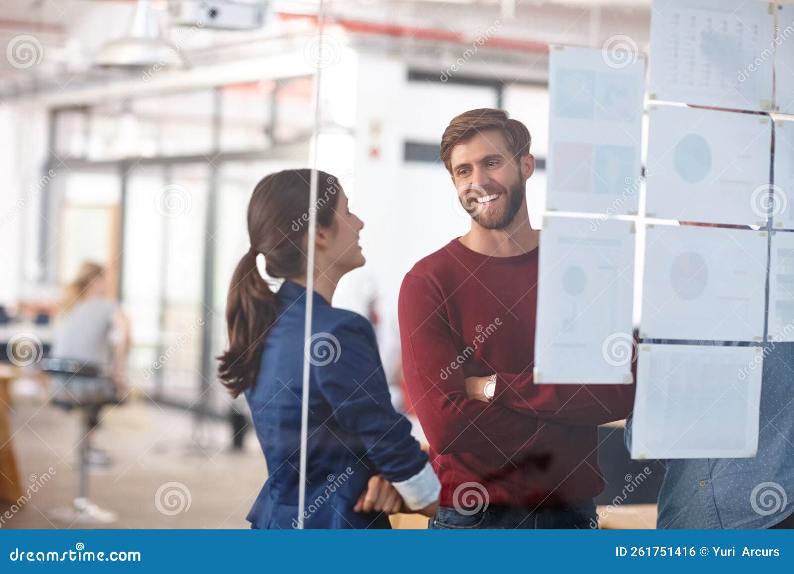 Creative Collaborators and Friends. Two Creative Professionals Working ...