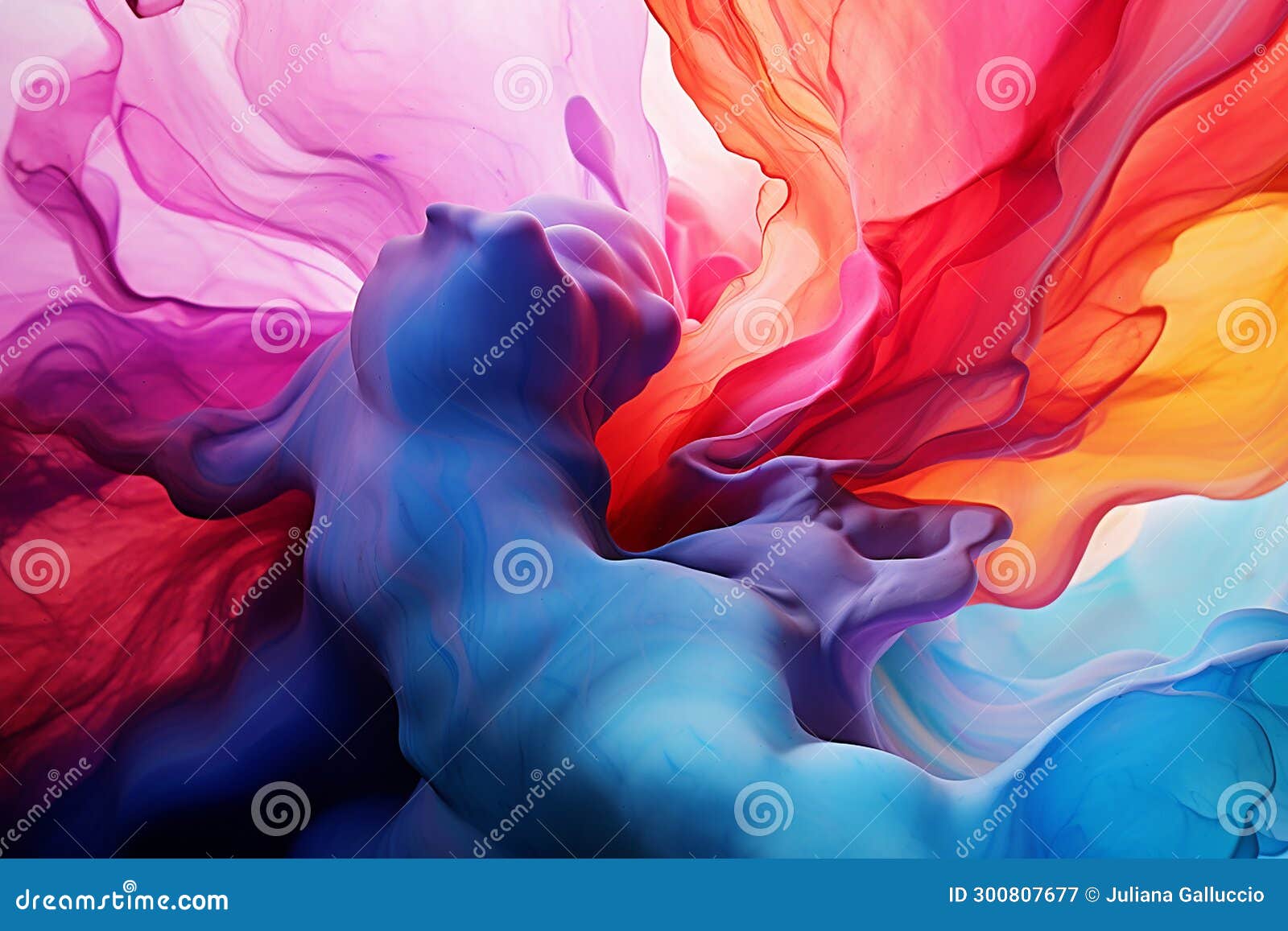 Creative Color Explosion Background Stock Illustration - Illustration ...