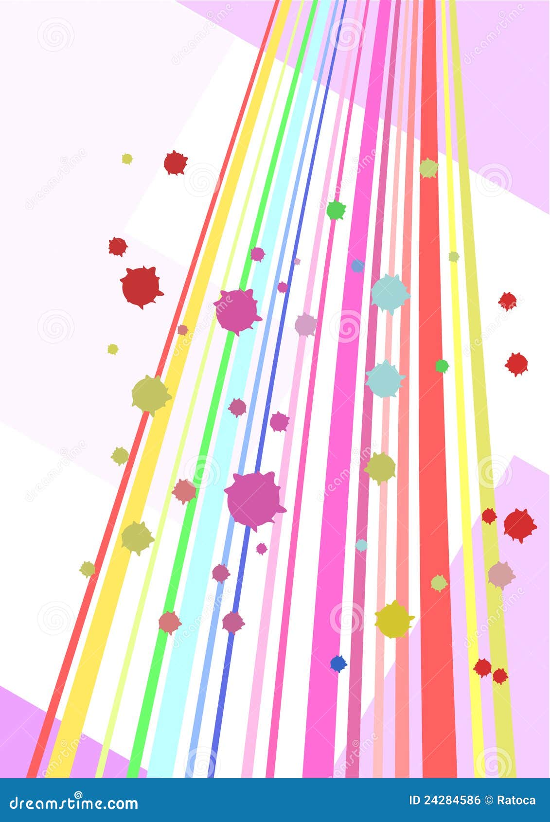 Creative color wallpaper stock vector. Illustration of paint - 24284586