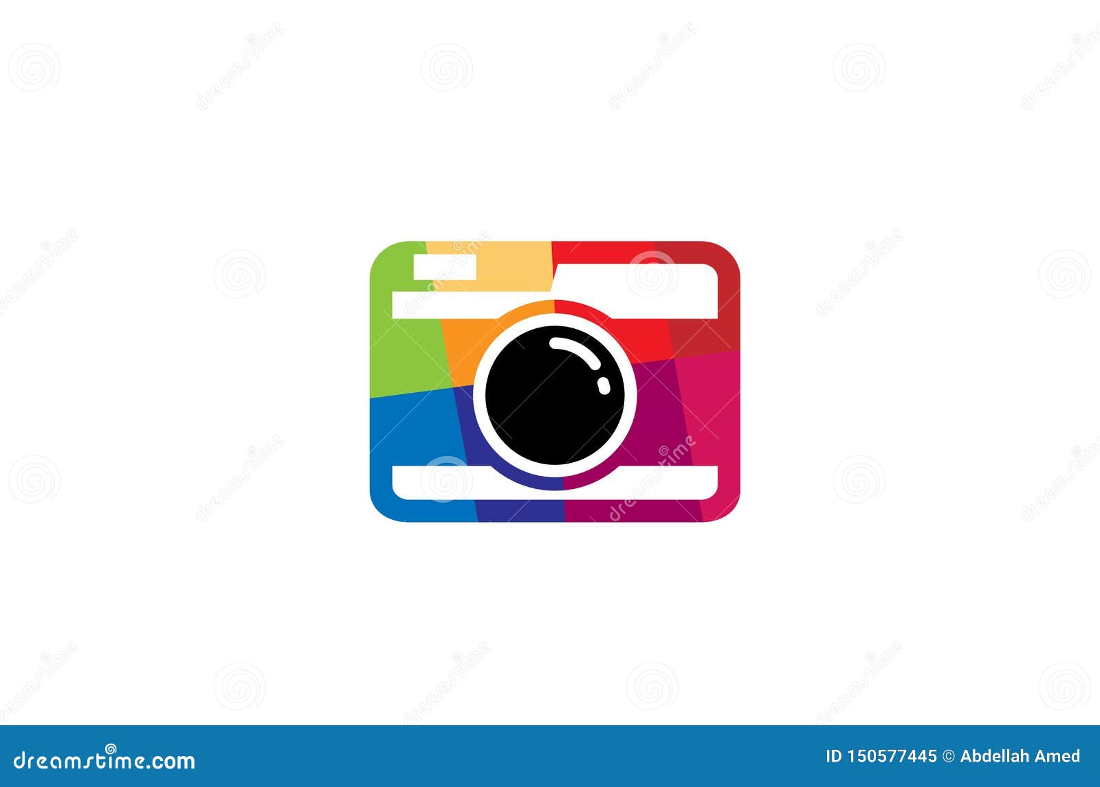 Creative Colorful Abstract Camera Logo Design Symbol Vector ...