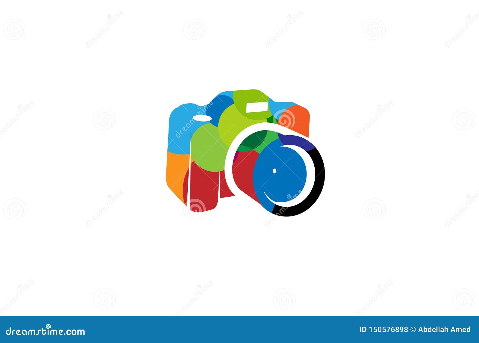 Creative Colorful Abstract Camera Logo Design Symbol Vector ...