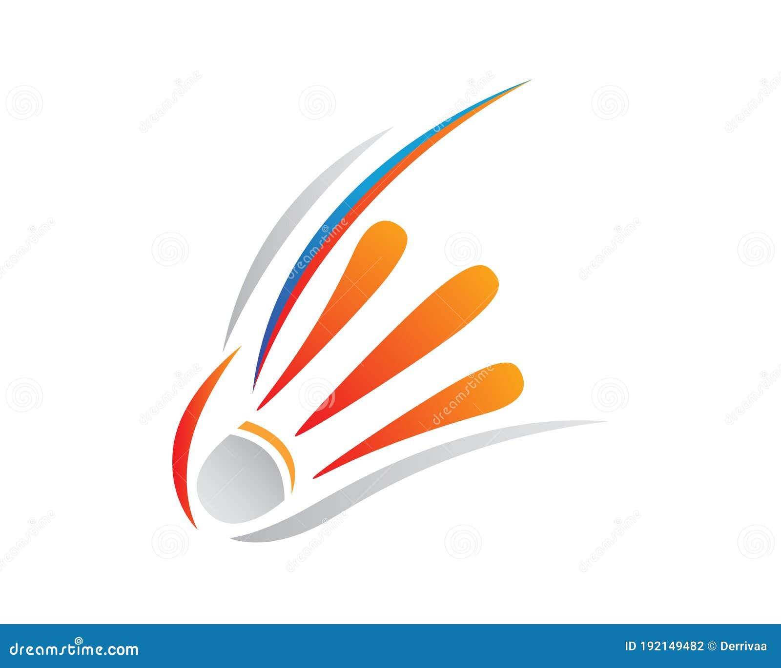 Creative Colorful Badminton Symbol Illustration Stock Vector ...