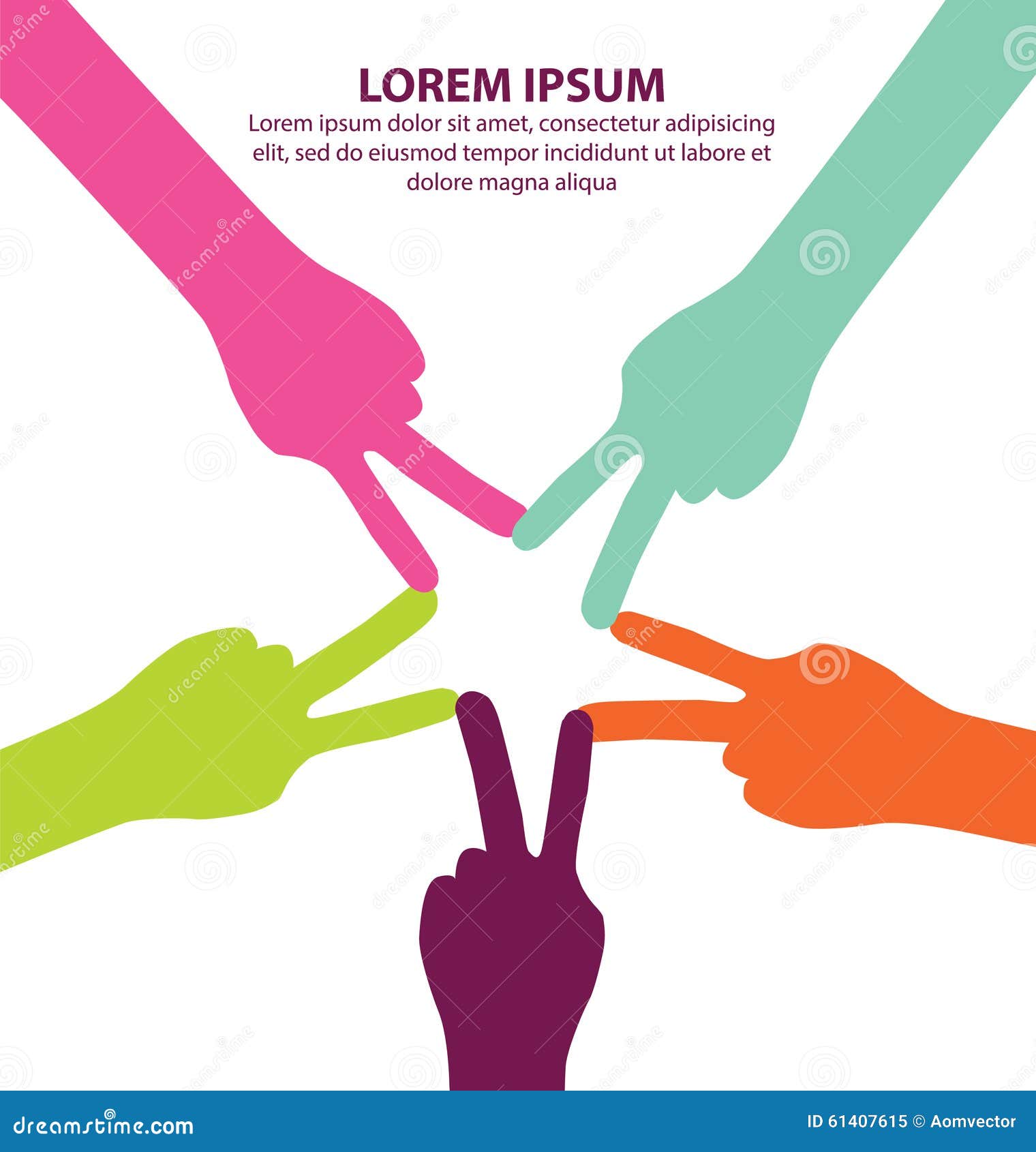 Pop Art Victory Hand Sign. Cartoon Vector | CartoonDealer.com #36349177