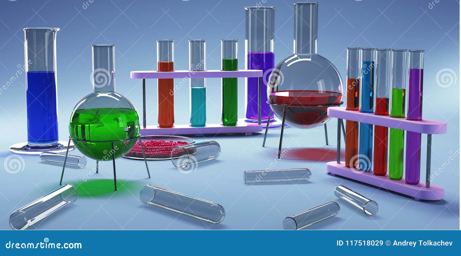 Creative Lab Equipment Backdrop Stock Illustration - Illustration of ...