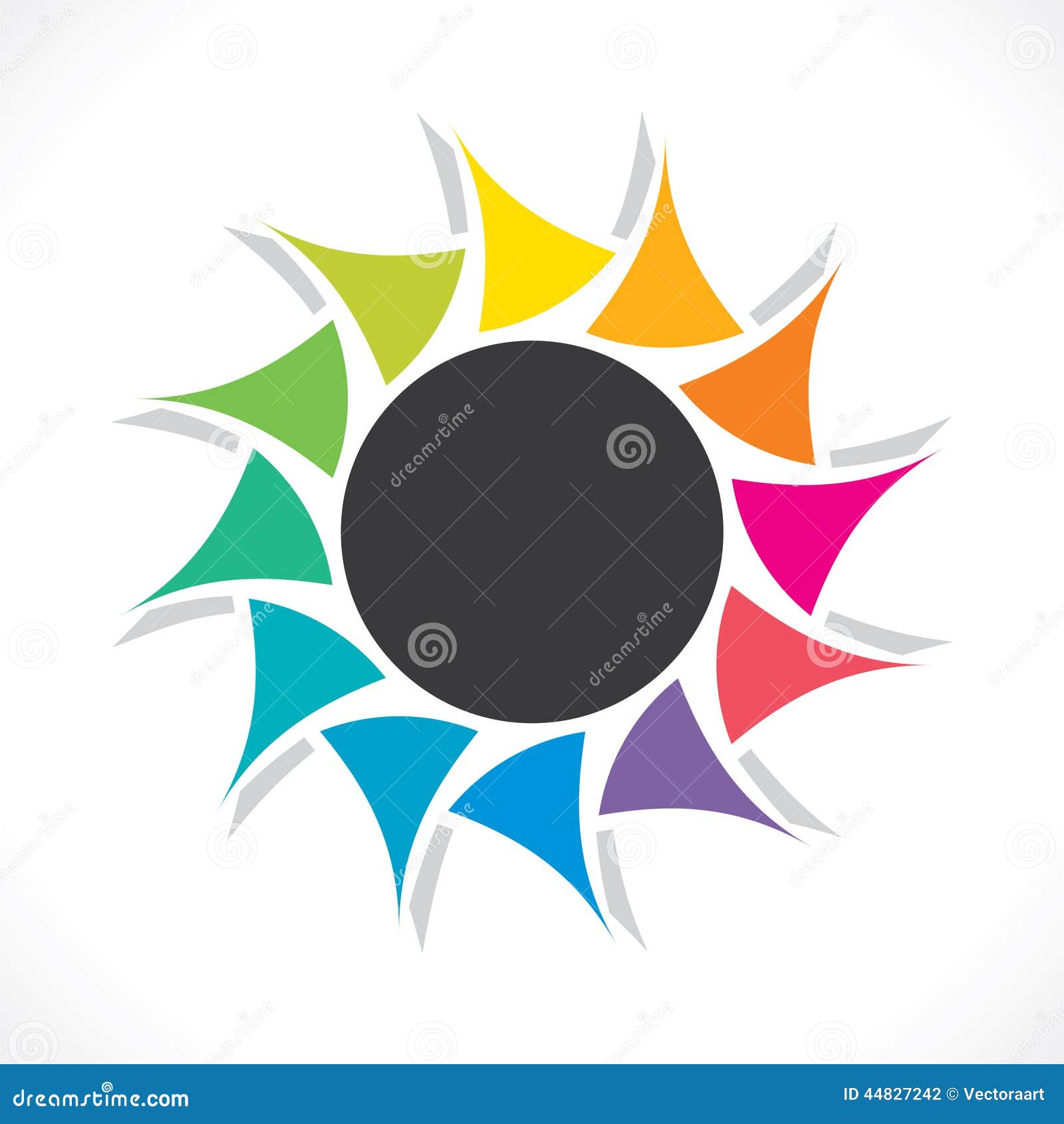 Creative Colorful Label or Sticker Design Stock Vector - Illustration ...