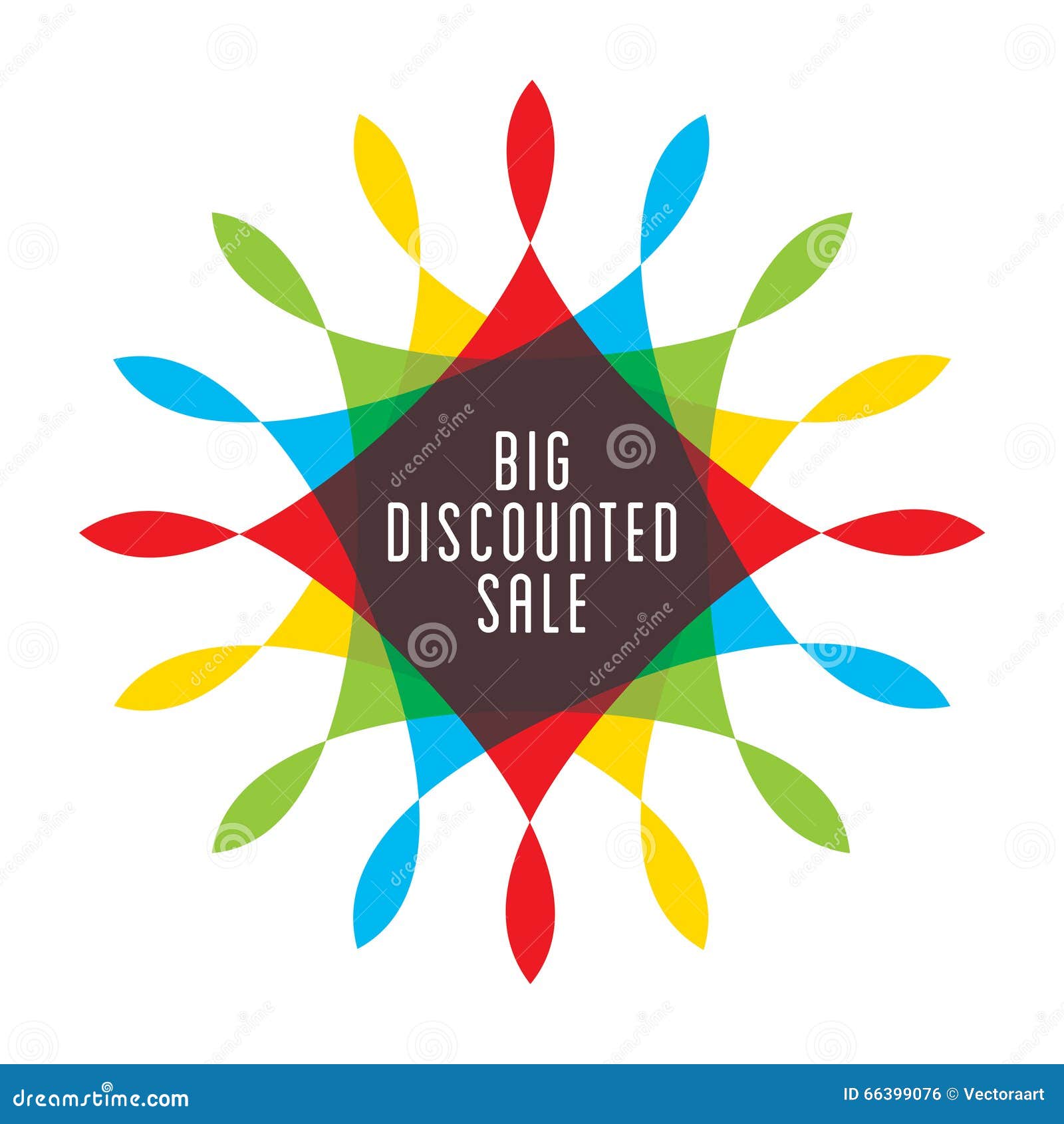 Creative Colorful Sticker Design Stock Vector - Illustration of element ...