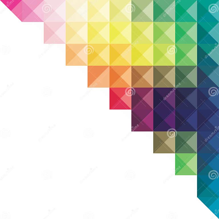 Creative Colorful Triangular Design Banner Design Stock Vector ...