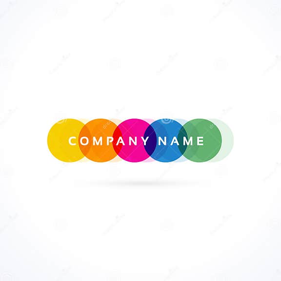 Creative Colorful Vibrant Logo Stock Vector - Illustration of vibrant ...