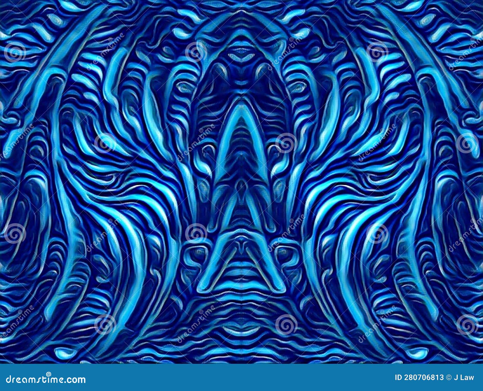 Creative Colour Gradient Pattern in Cobalt and Turquoise Blue Stock ...