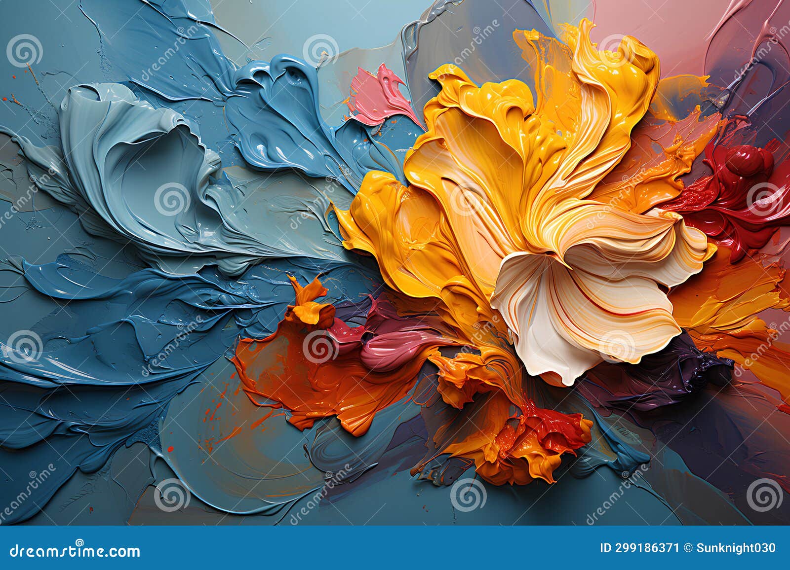 A Creative and Colourful Background that Emphasize Stock Illustration ...