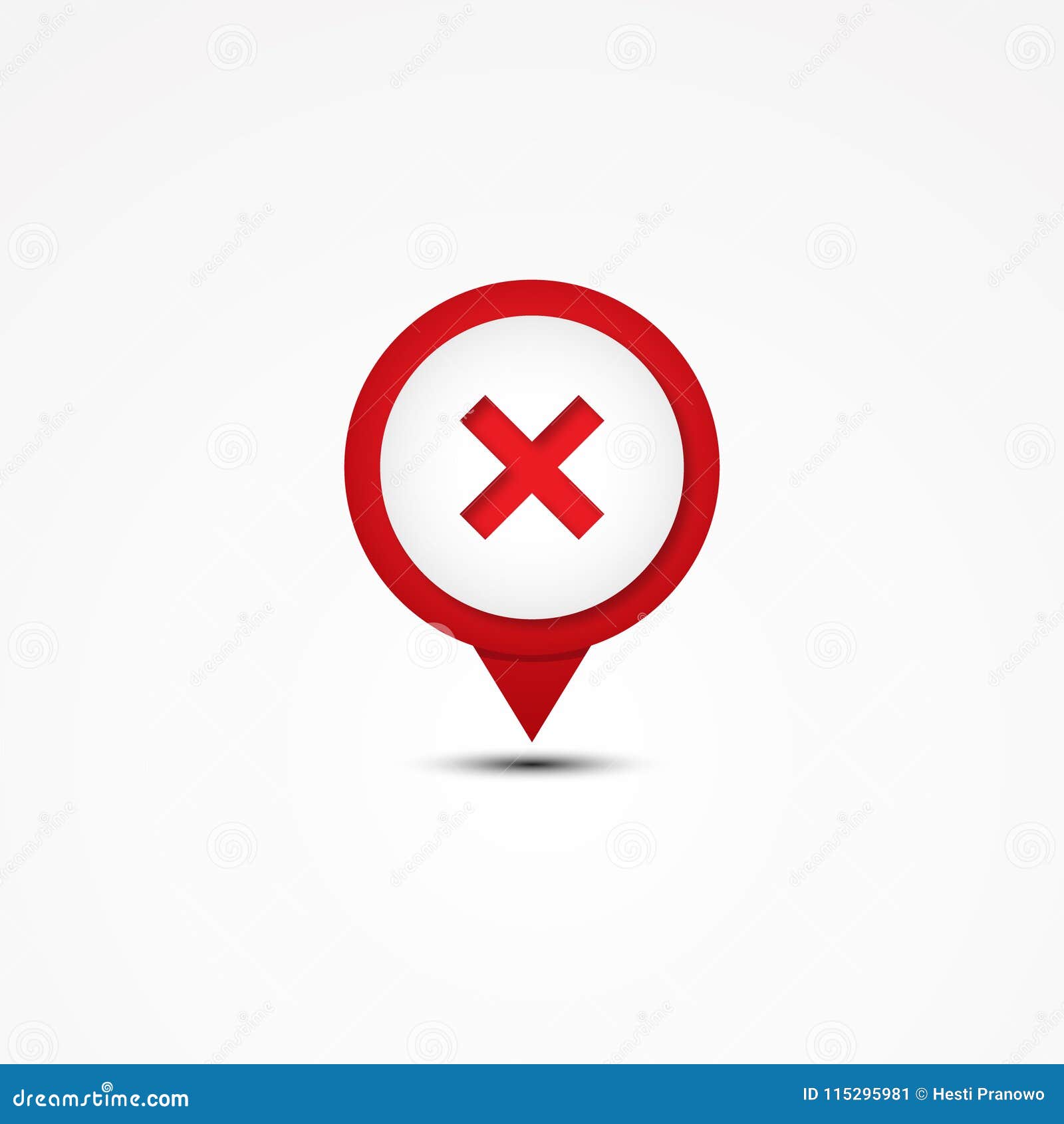 Creative Combination Multiplied Mathematics Symbol and Map Pointer ...