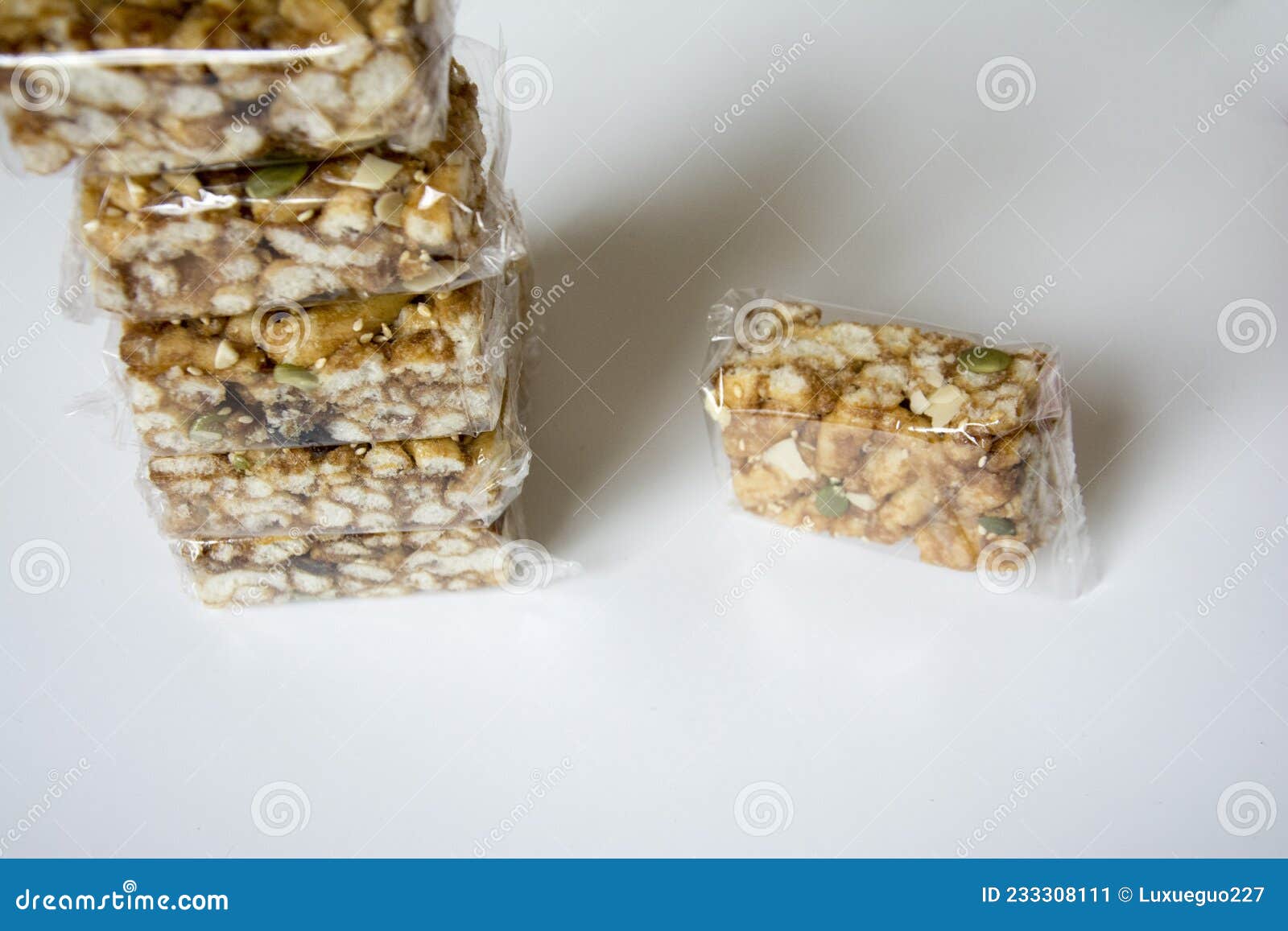 Creative Combination of ShaQima Cake Stock Image - Image of texture ...