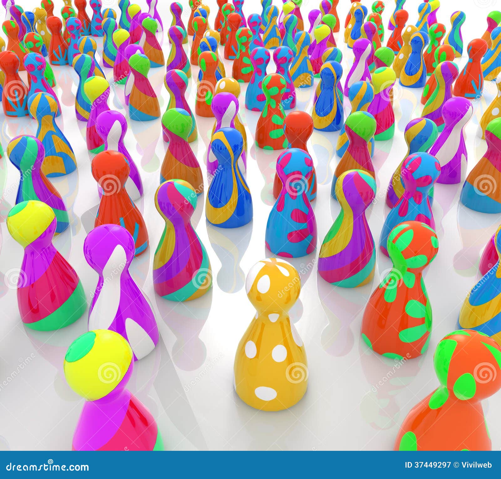 Creative community stock illustration. Illustration of colored - 37449297