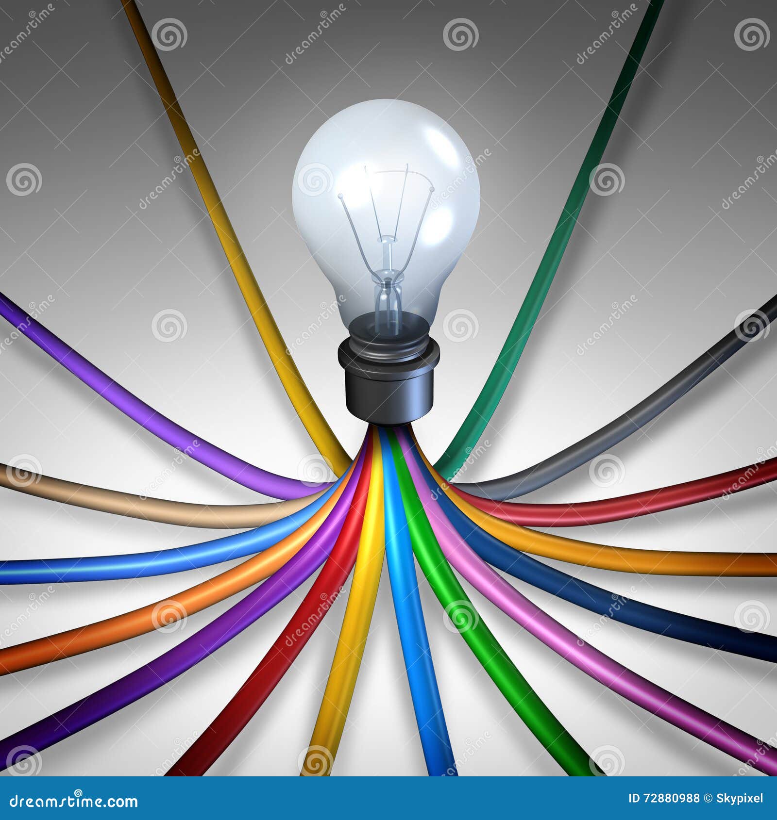 Creative Community Network stock illustration. Illustration of bright ...
