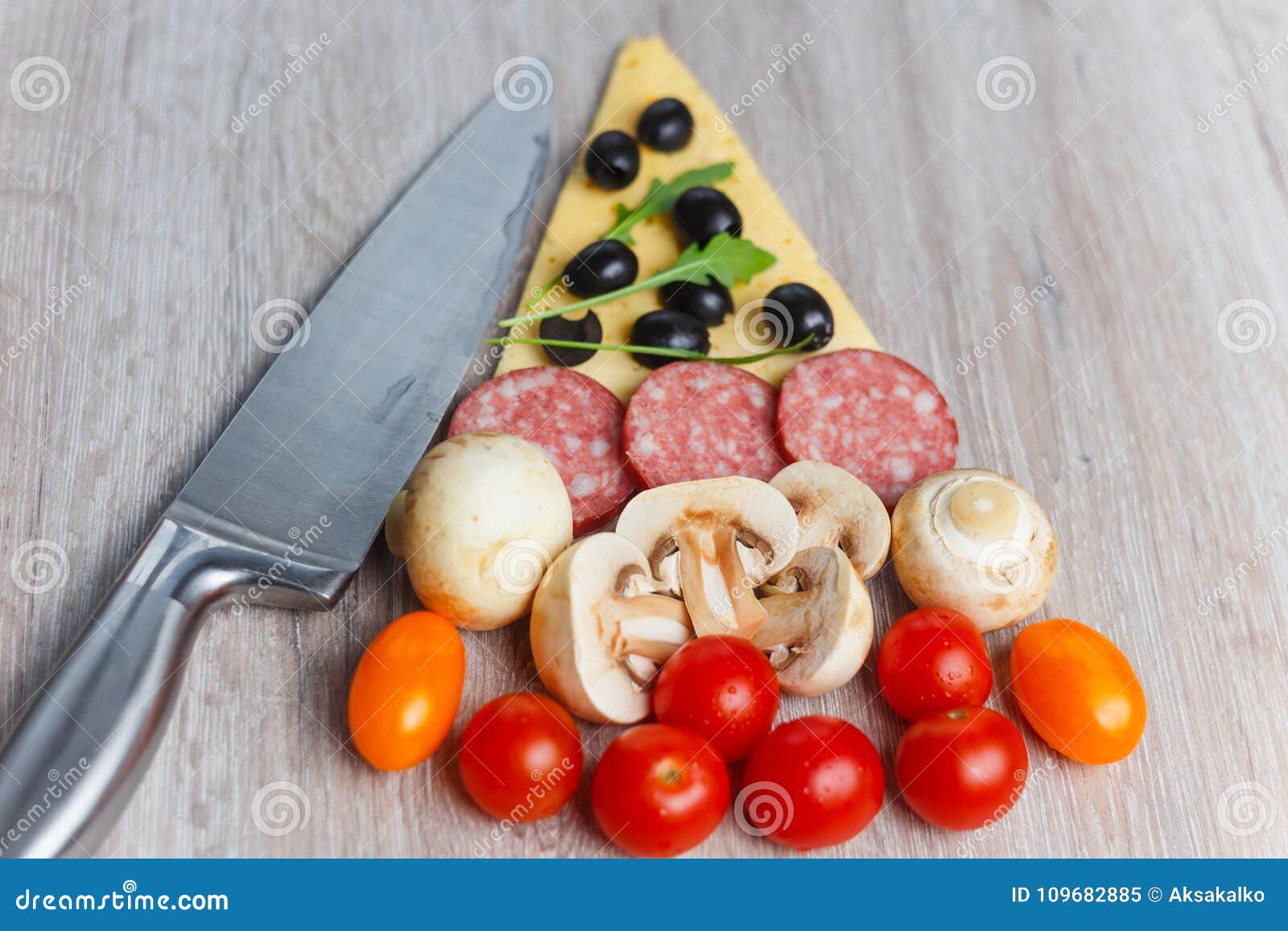 Creative Composition of Ingredients Stock Image - Image of ingredient ...
