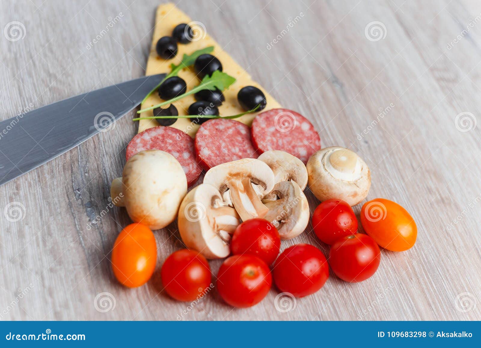 Creative Composition of Ingredients Stock Photo - Image of cooking ...