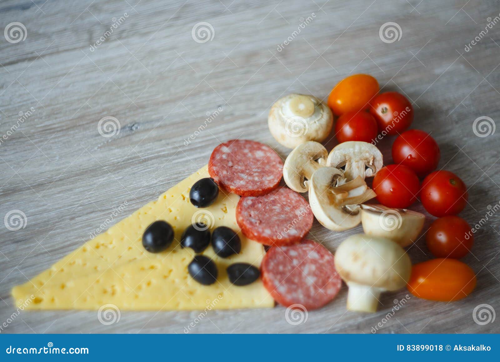 Creative Composition of Ingredients Stock Photo - Image of delicious ...
