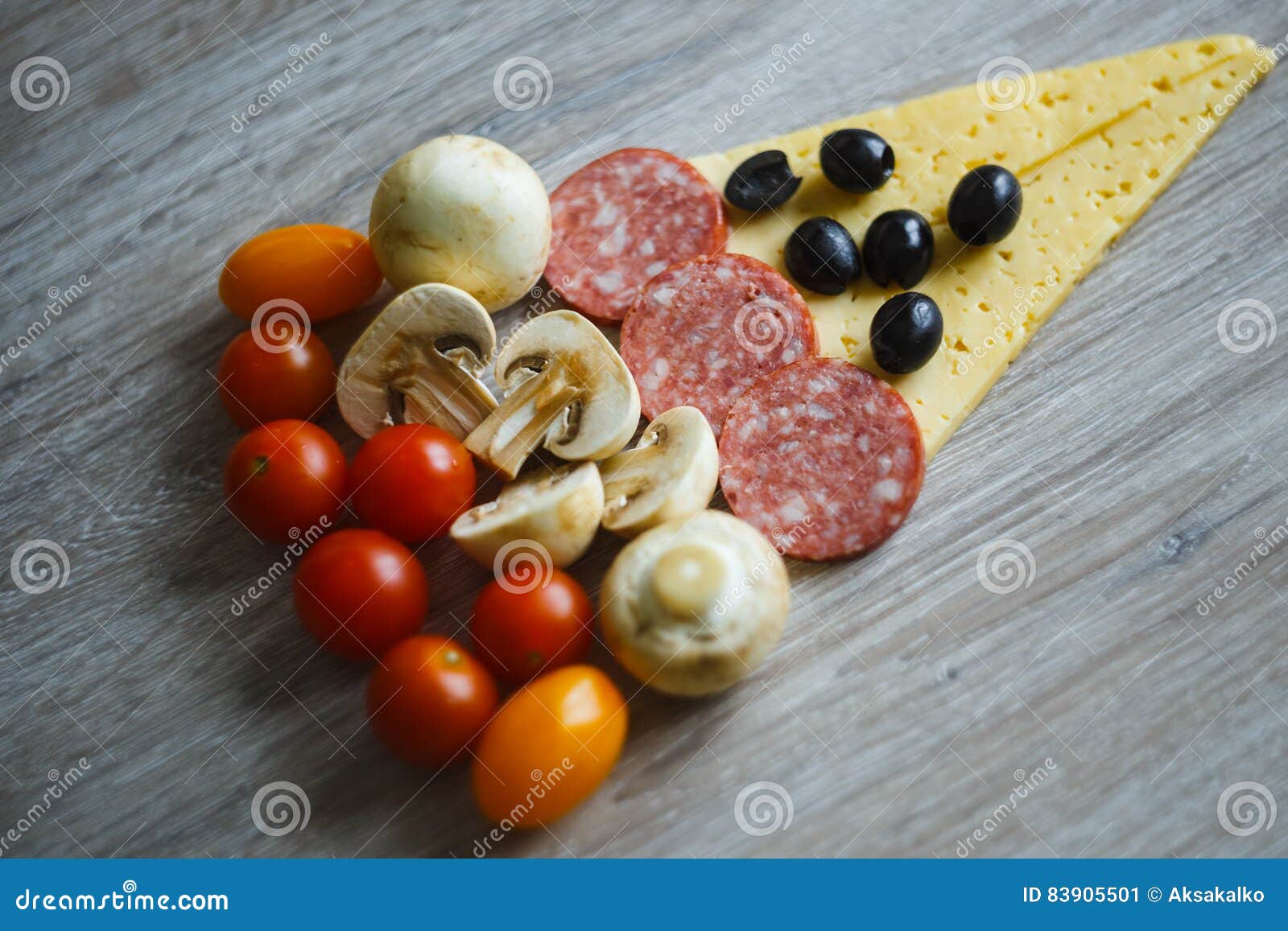 Creative Composition of Ingredients Stock Image - Image of homemade ...