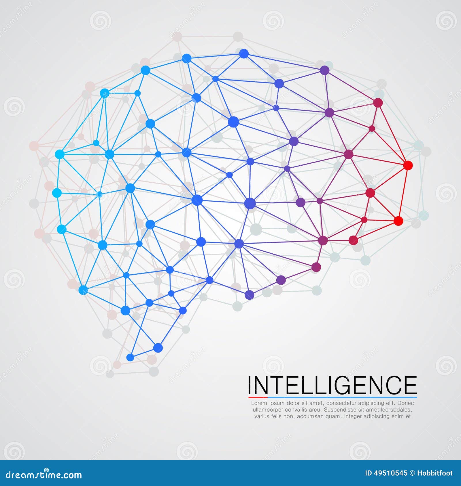 Creative Concept of the Human Brain Stock Vector - Illustration of idea ...